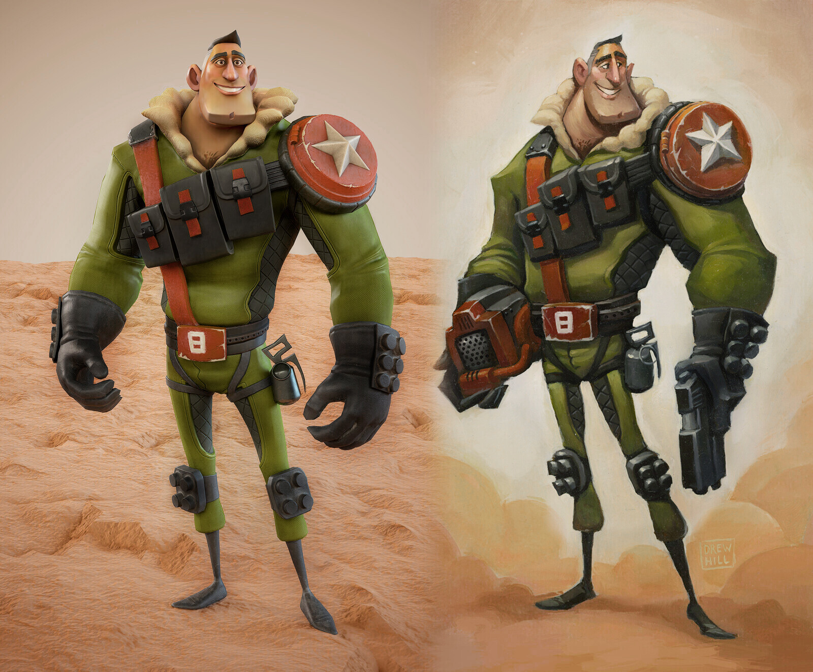 ArtStation - Mech Pilot