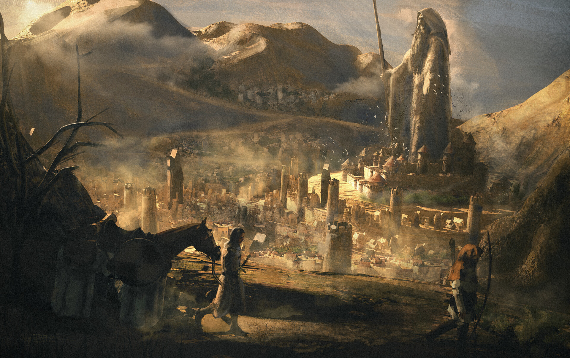 ArtStation - City of the High Mage