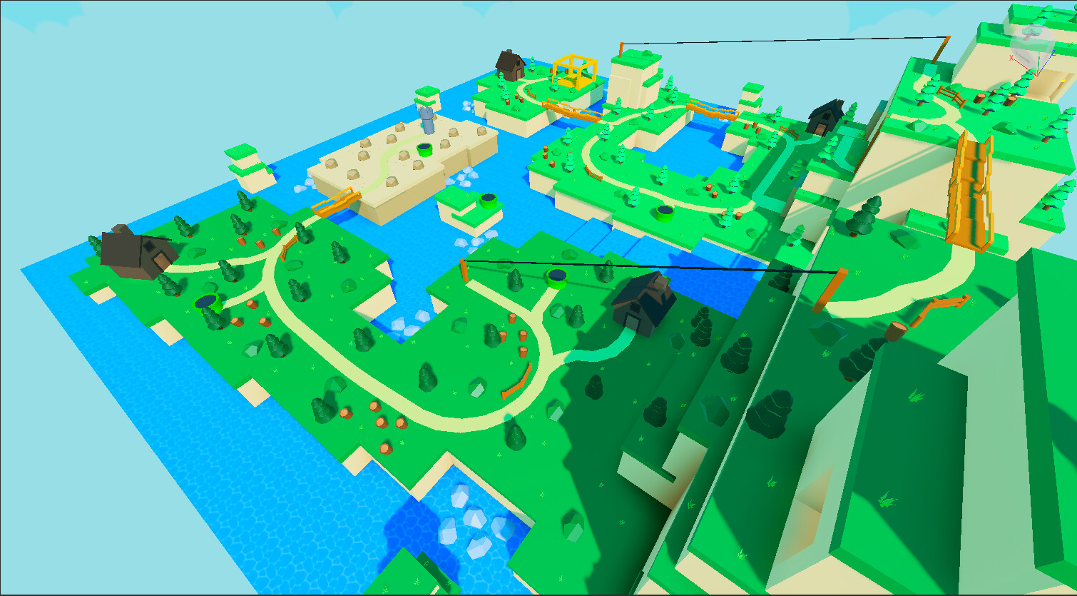 ArtStation - Low poly map