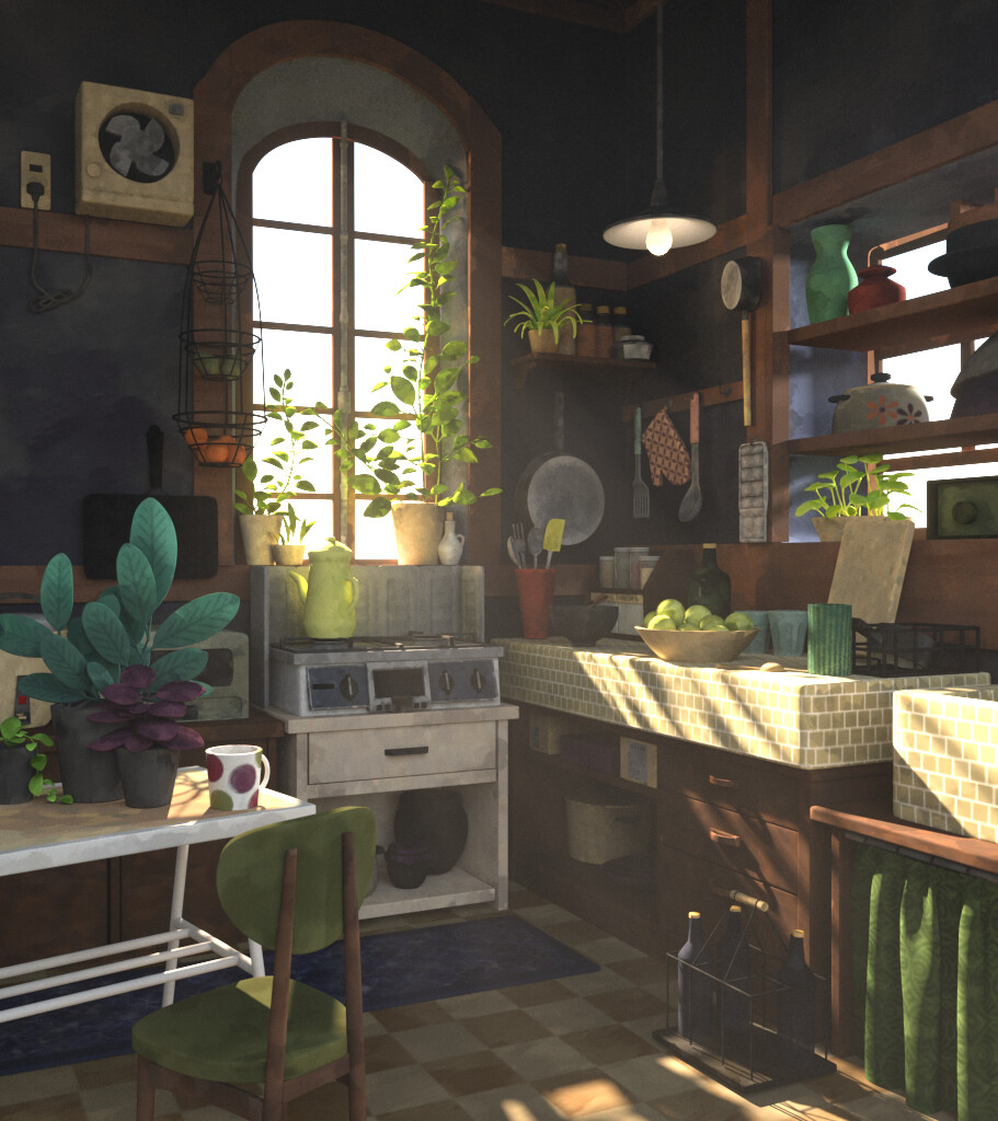ArtStation - Kitchen