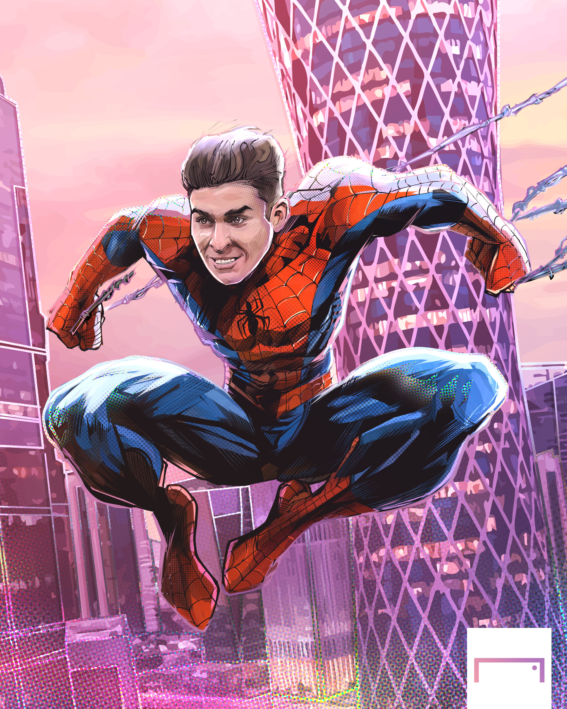 ArtStation - Julian Alvarez as Spidey Birthday