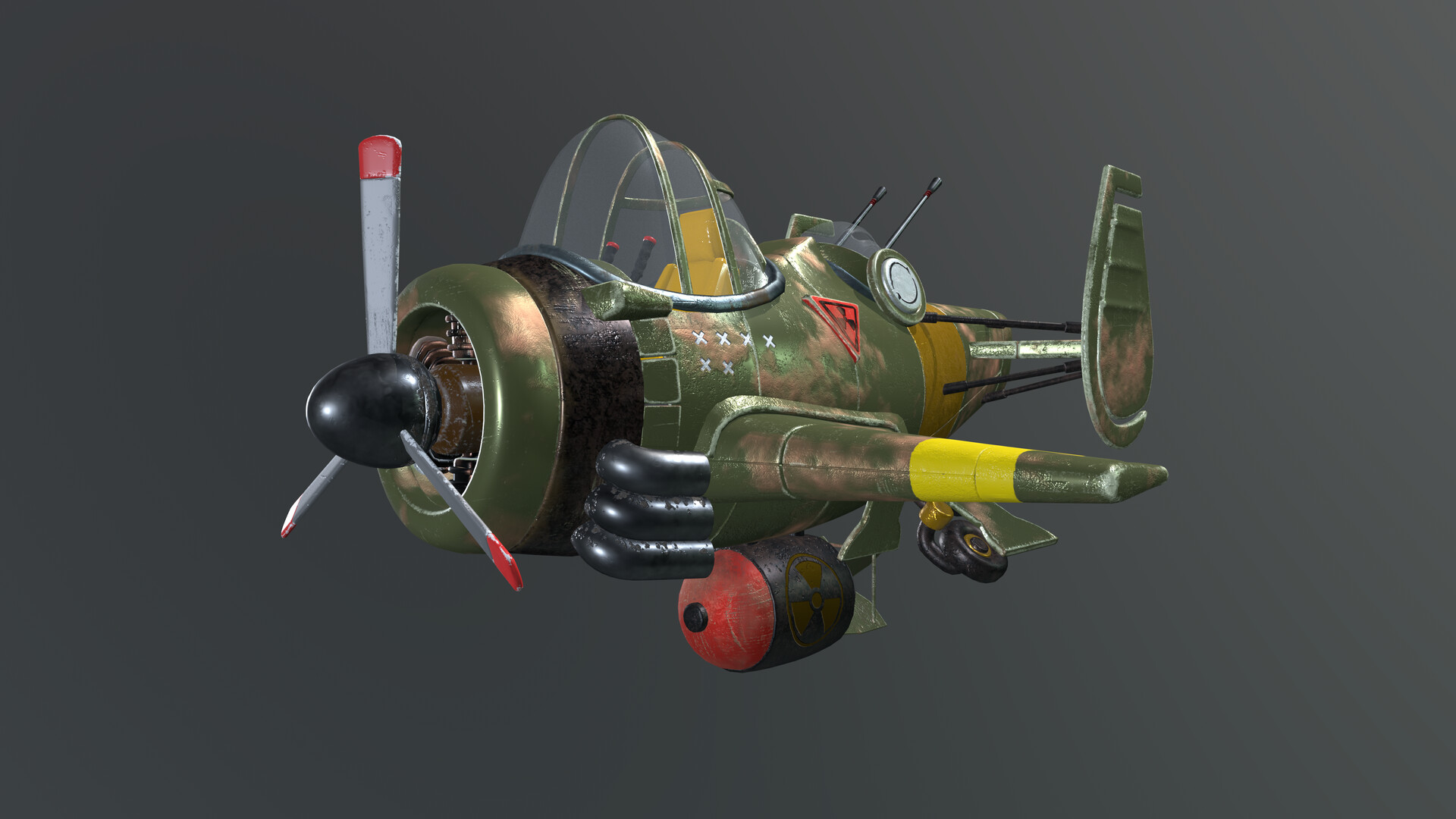 ArtStation - Stlized PLane