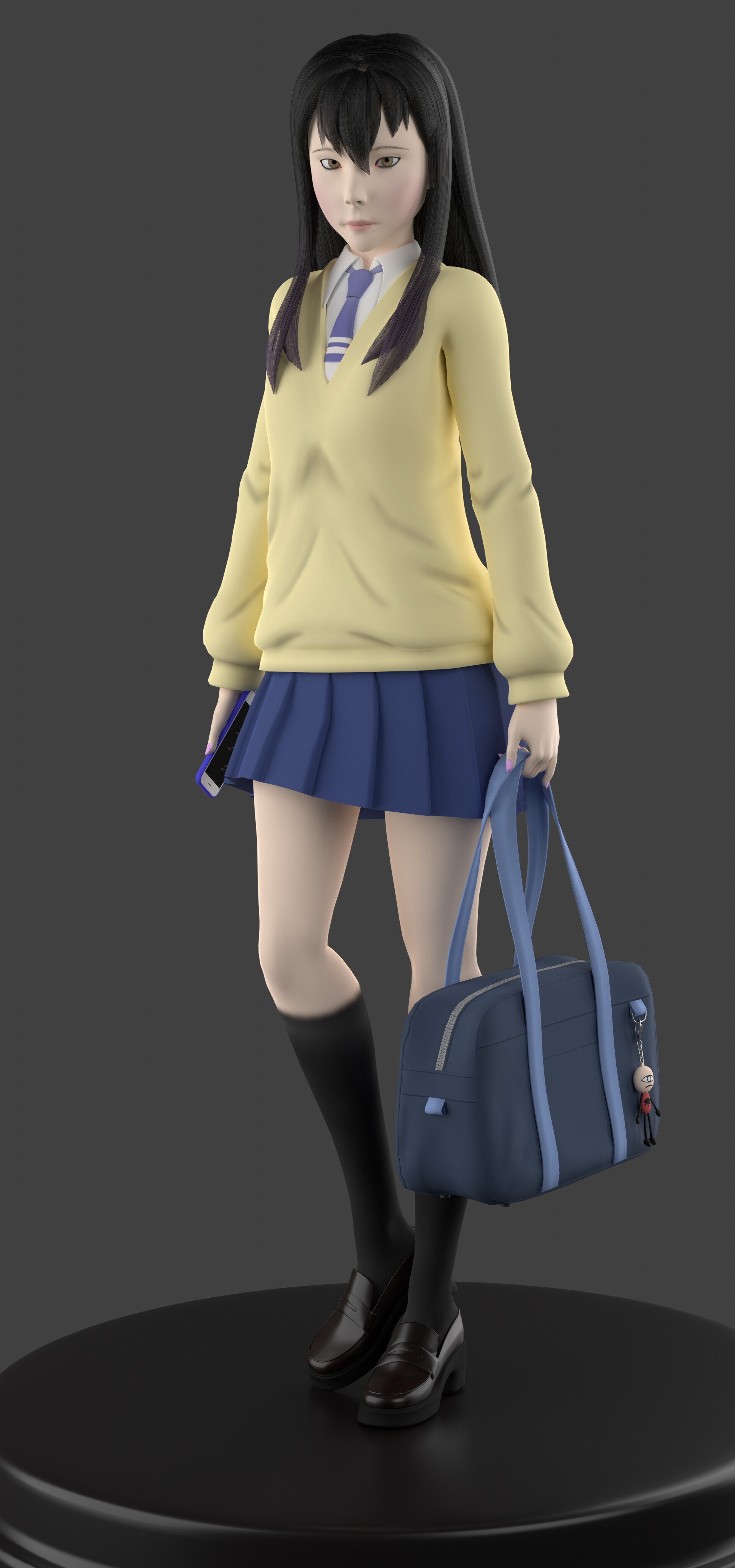 ArtStation - Mieruko-chan / Yotsuya Miko