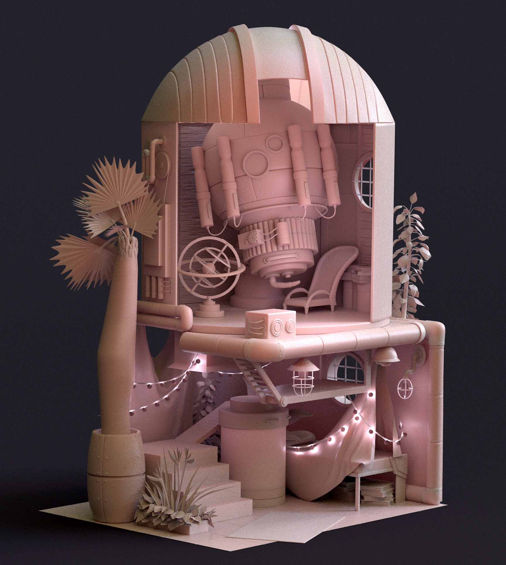 ArtStation - Enviorment_Observatory