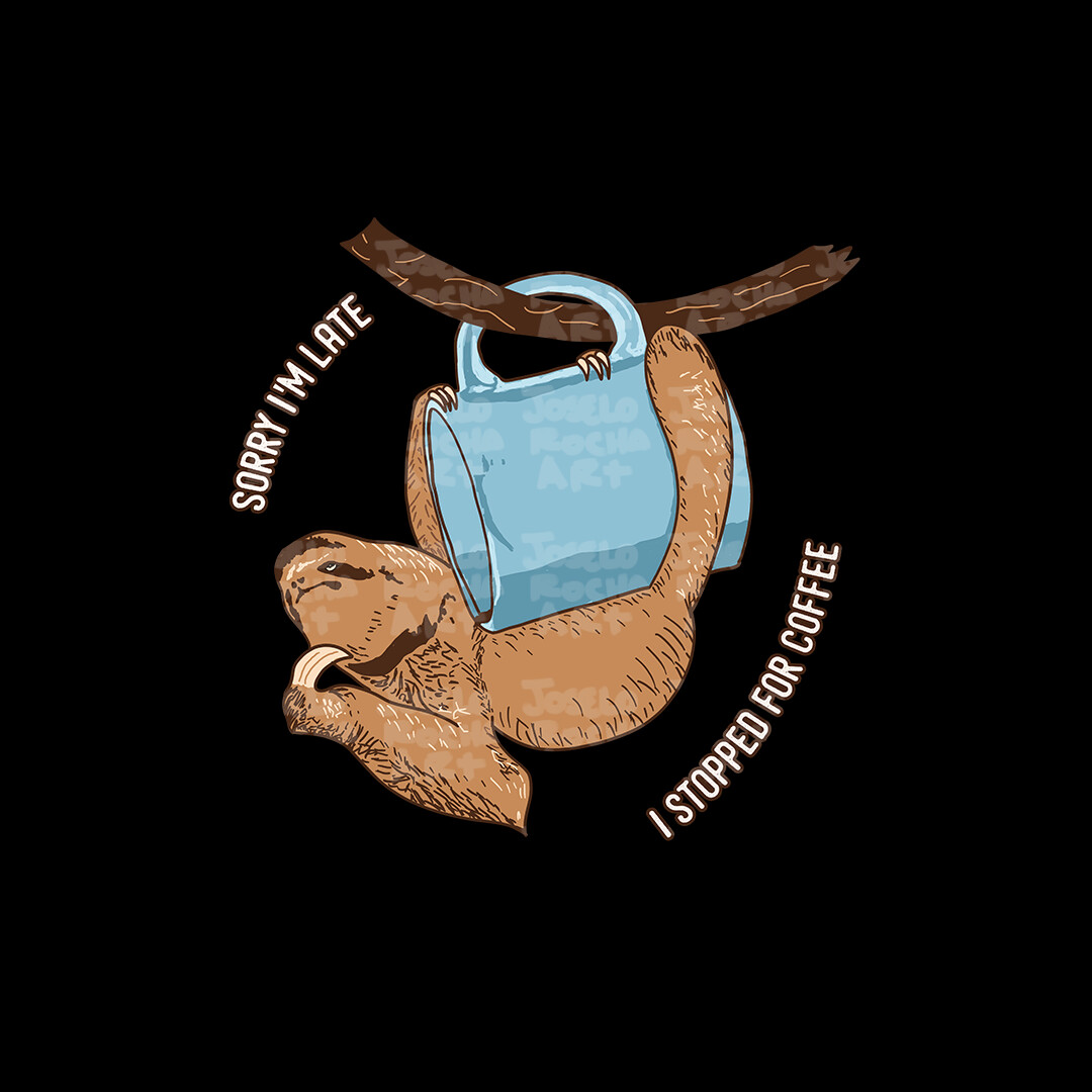 ArtStation - Coffee Sloth