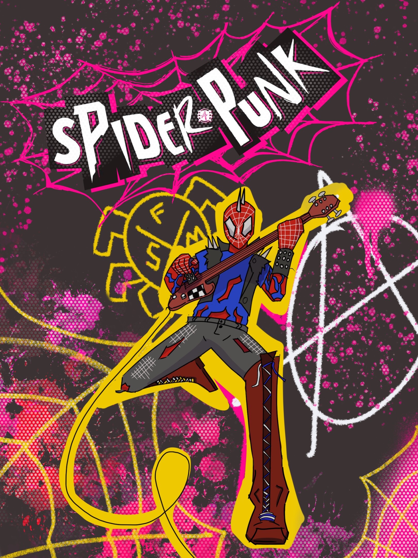 ArtStation - Spider-Punk