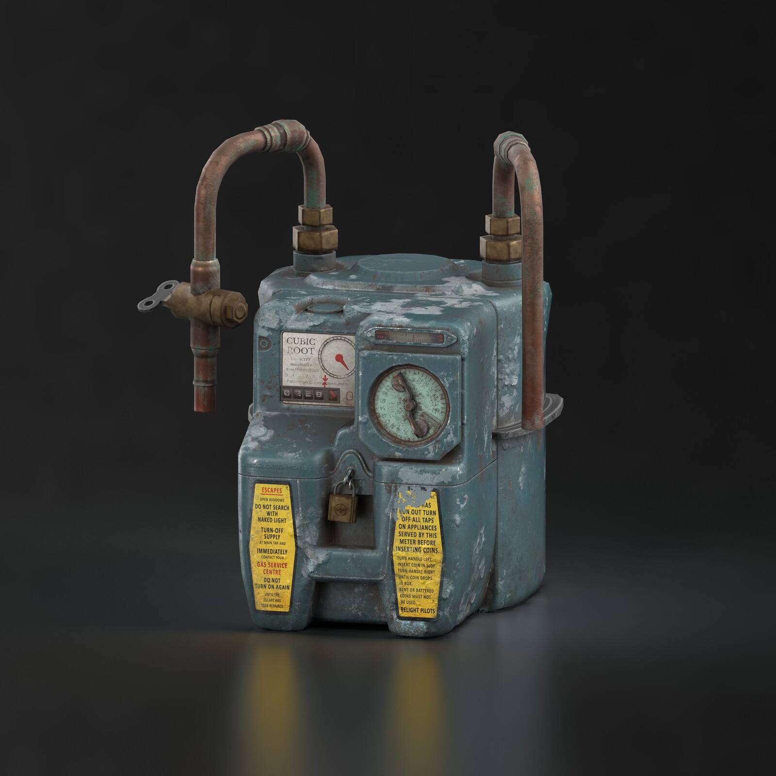Aparajita - Old Rusted Gas Meter