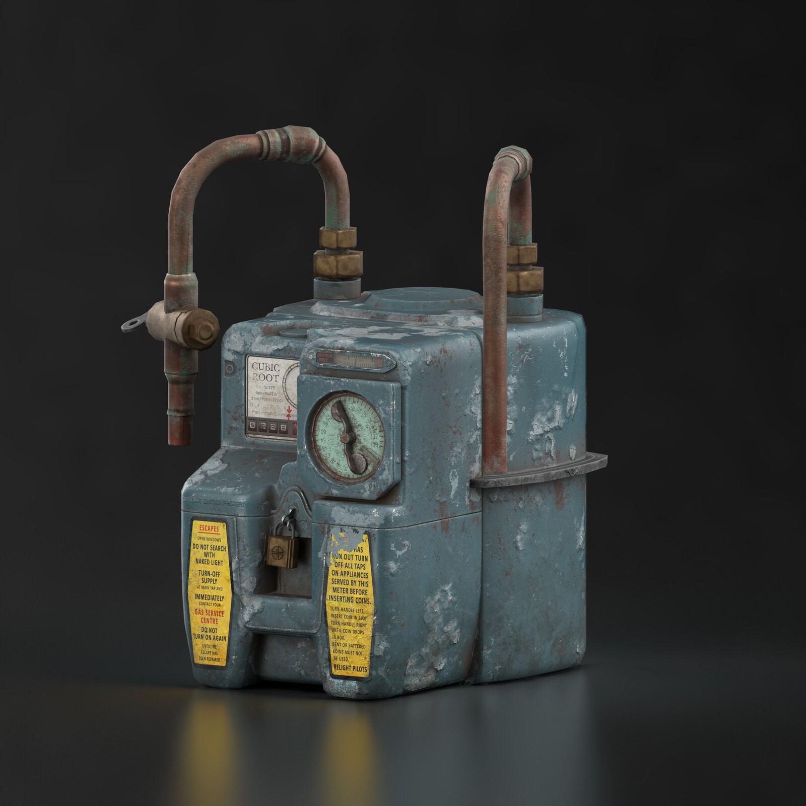 Aparajita - Old Rusted Gas Meter