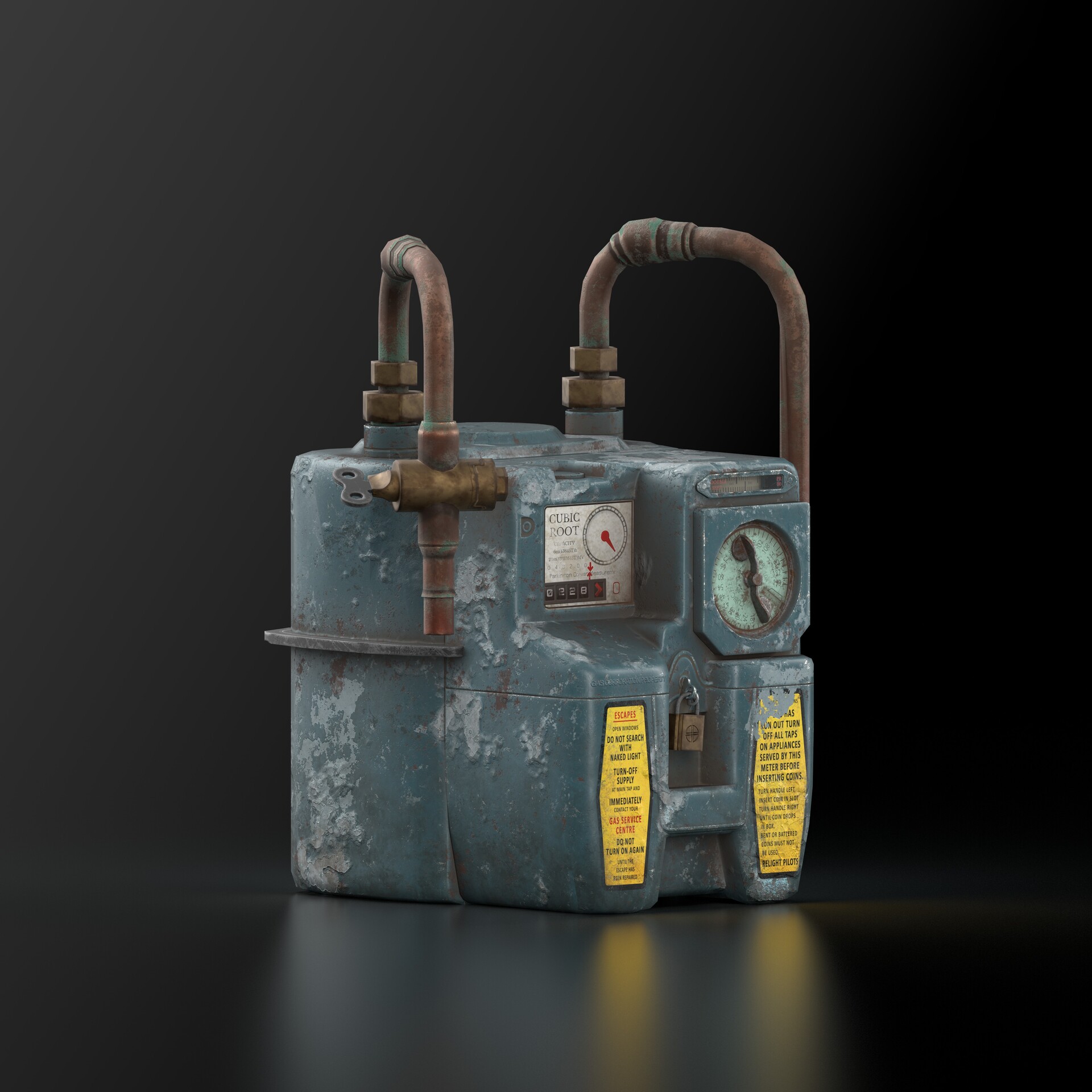 Aparajita - Old Rusted Gas Meter