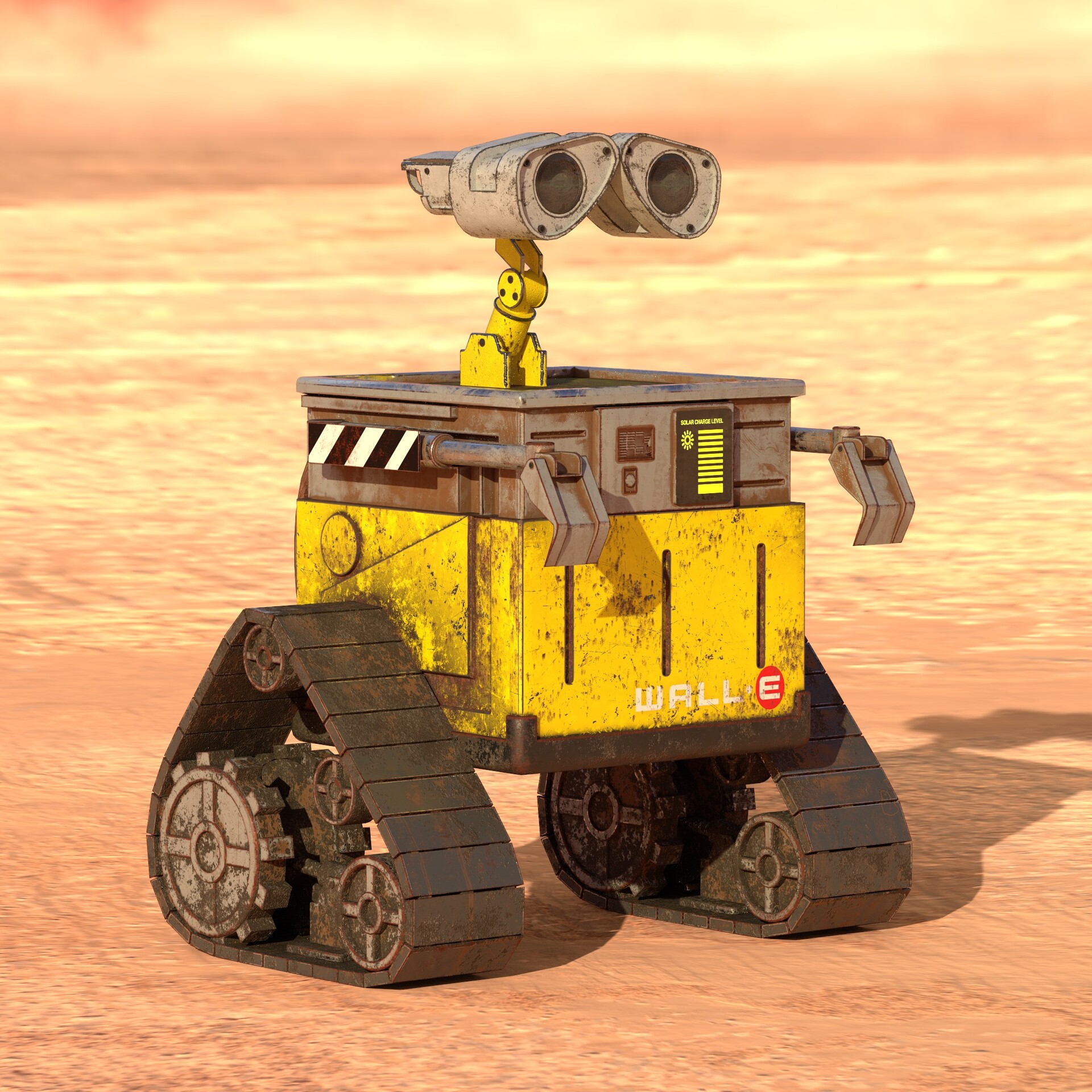 ArtStation - WALL-E Character Model