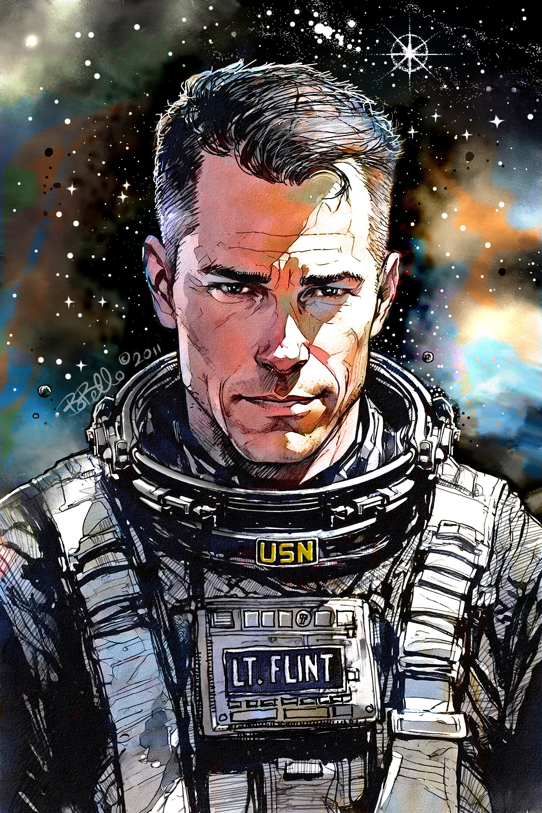 ArtStation - Lt. Adam B. Flint