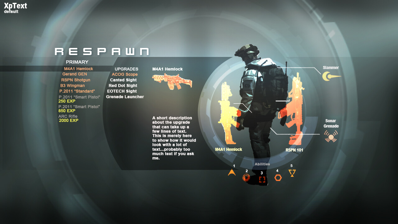 ArtStation - Titanfall UI concepts