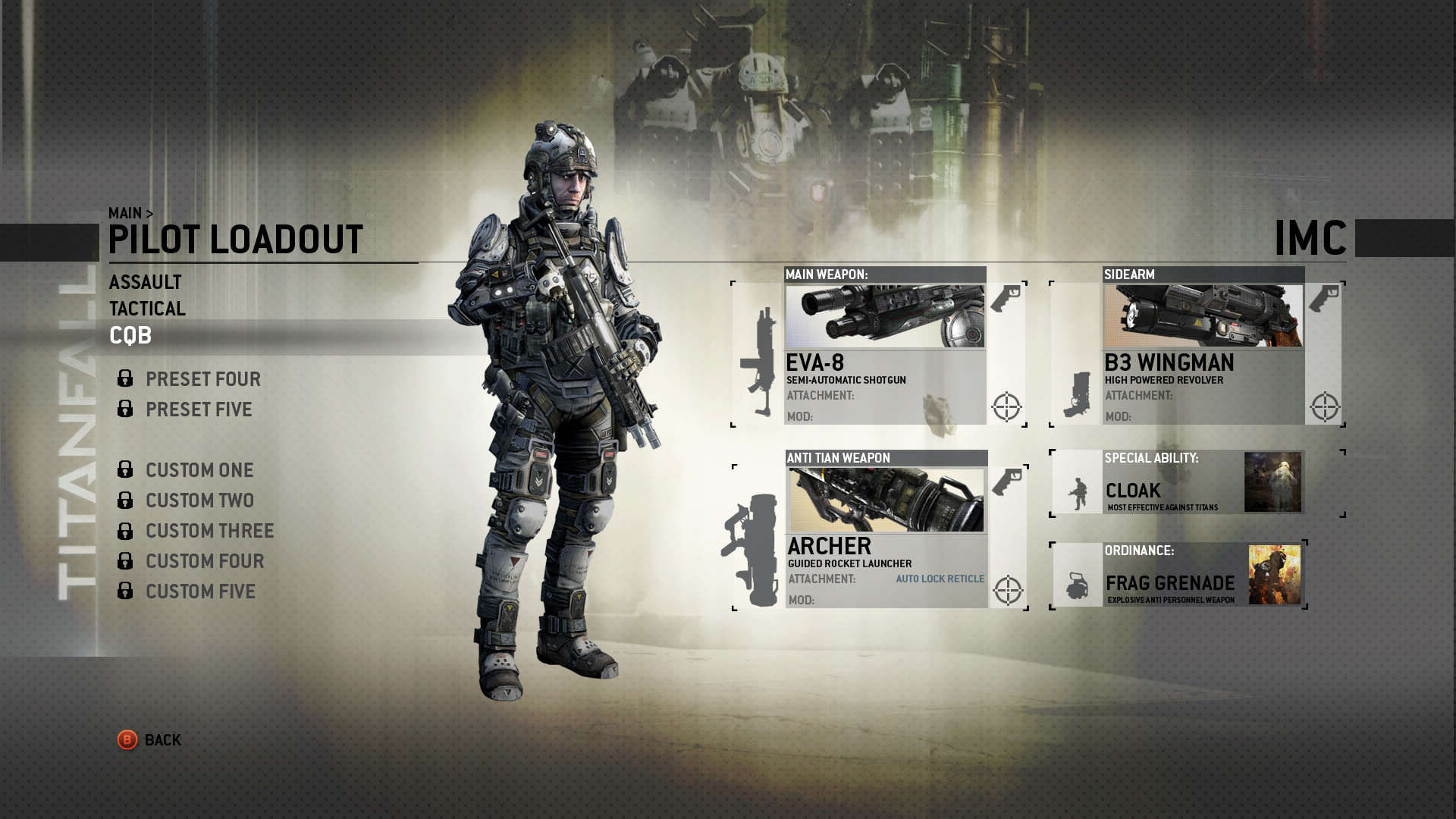 Brad Allen - Titanfall UI concepts