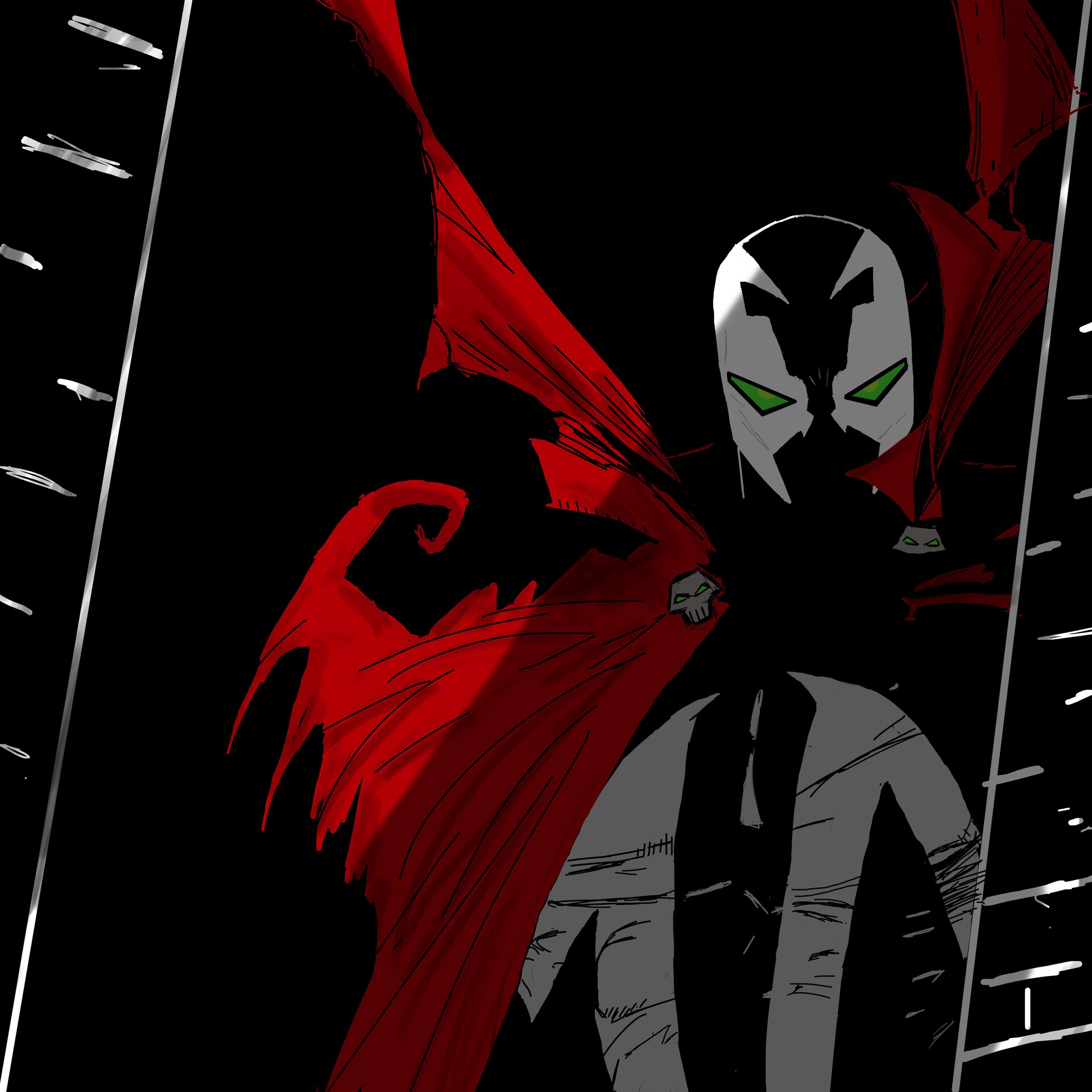 ArtStation - My new Spawn in the alley artwork