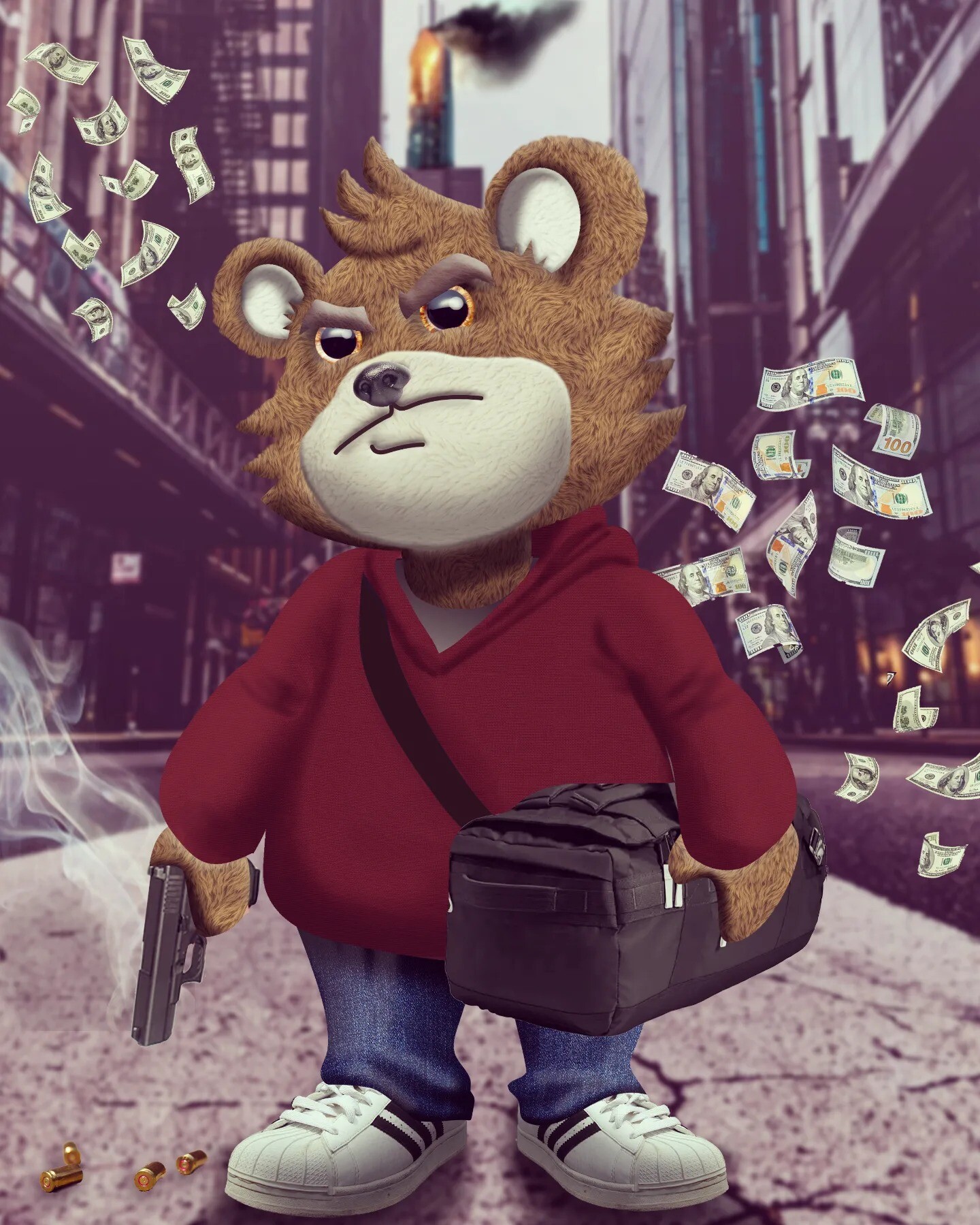 ArtStation - Grand Theft Teddy