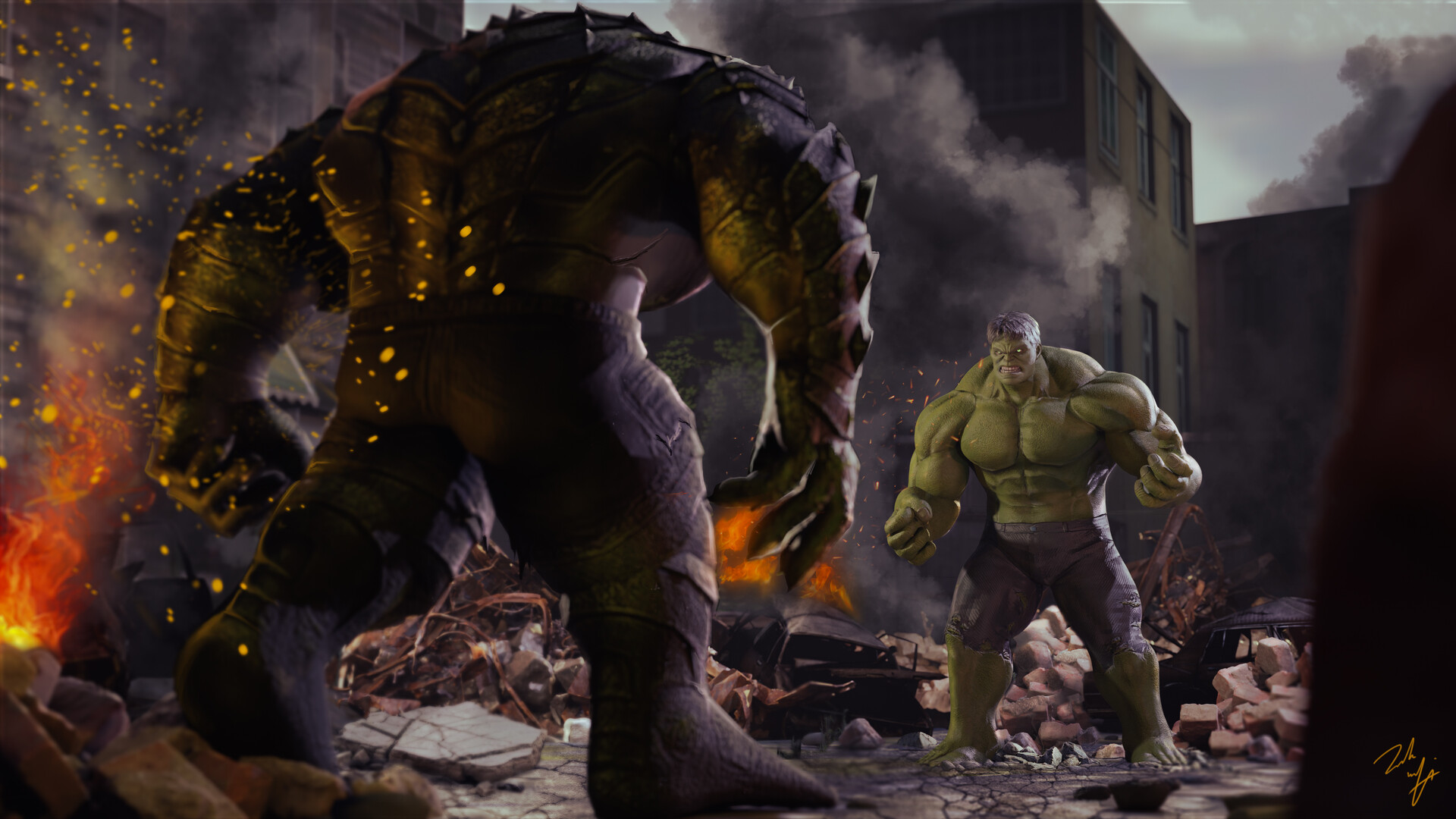 ArtStation - Project R.A.M.P.A.G.E concept