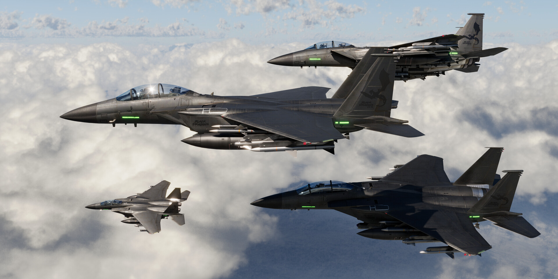 AR020 - F-15 EX || Black Dragons