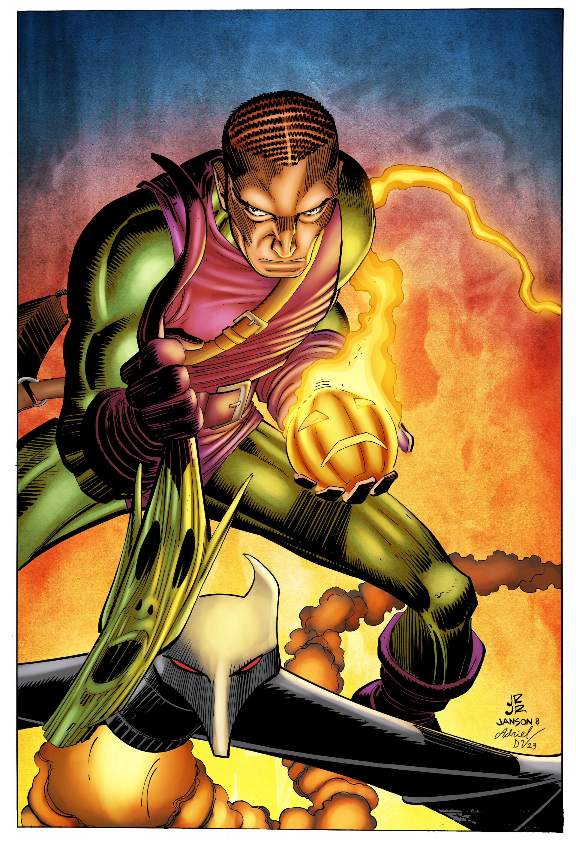 ArtStation - Green Goblin COLORS sample