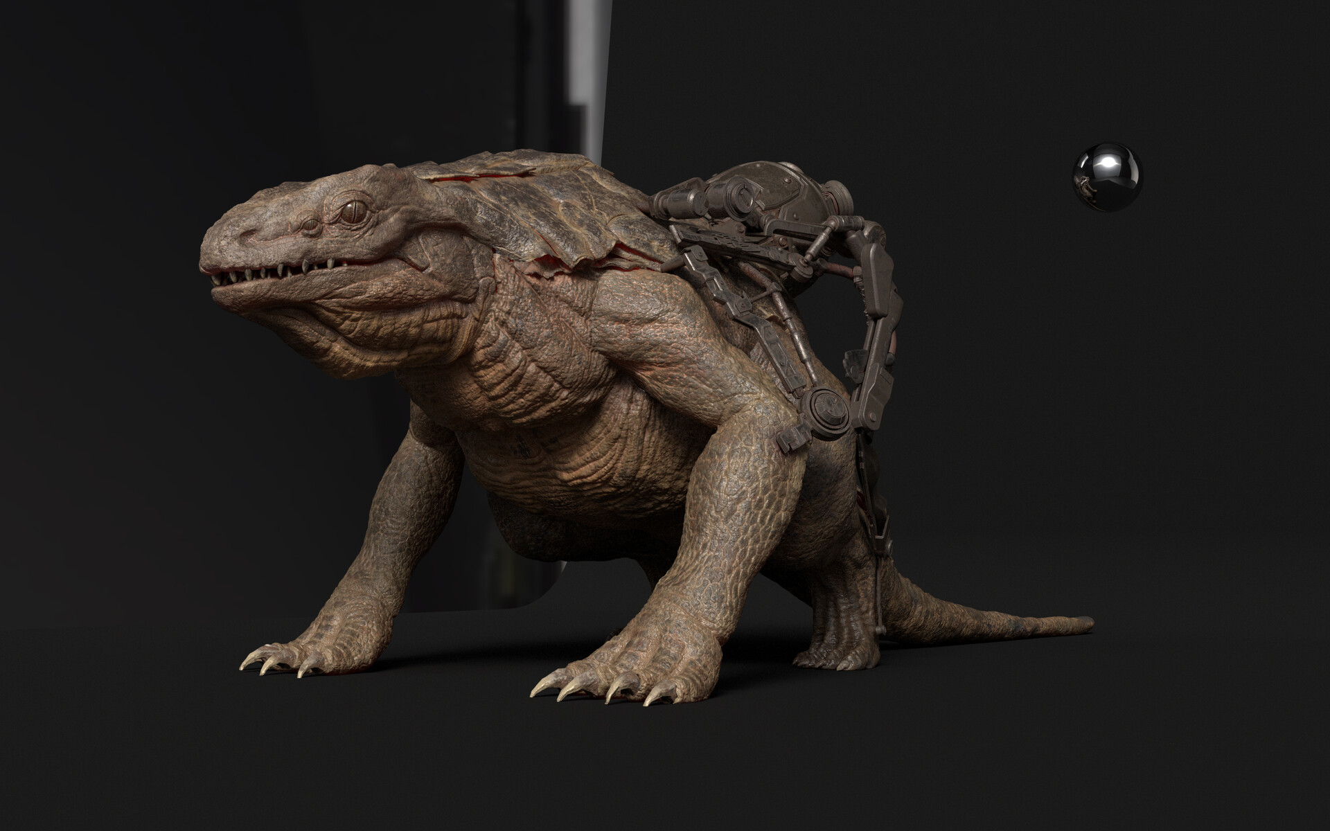 ArtStation - Master project"OUT OF THE WOODS"------monster