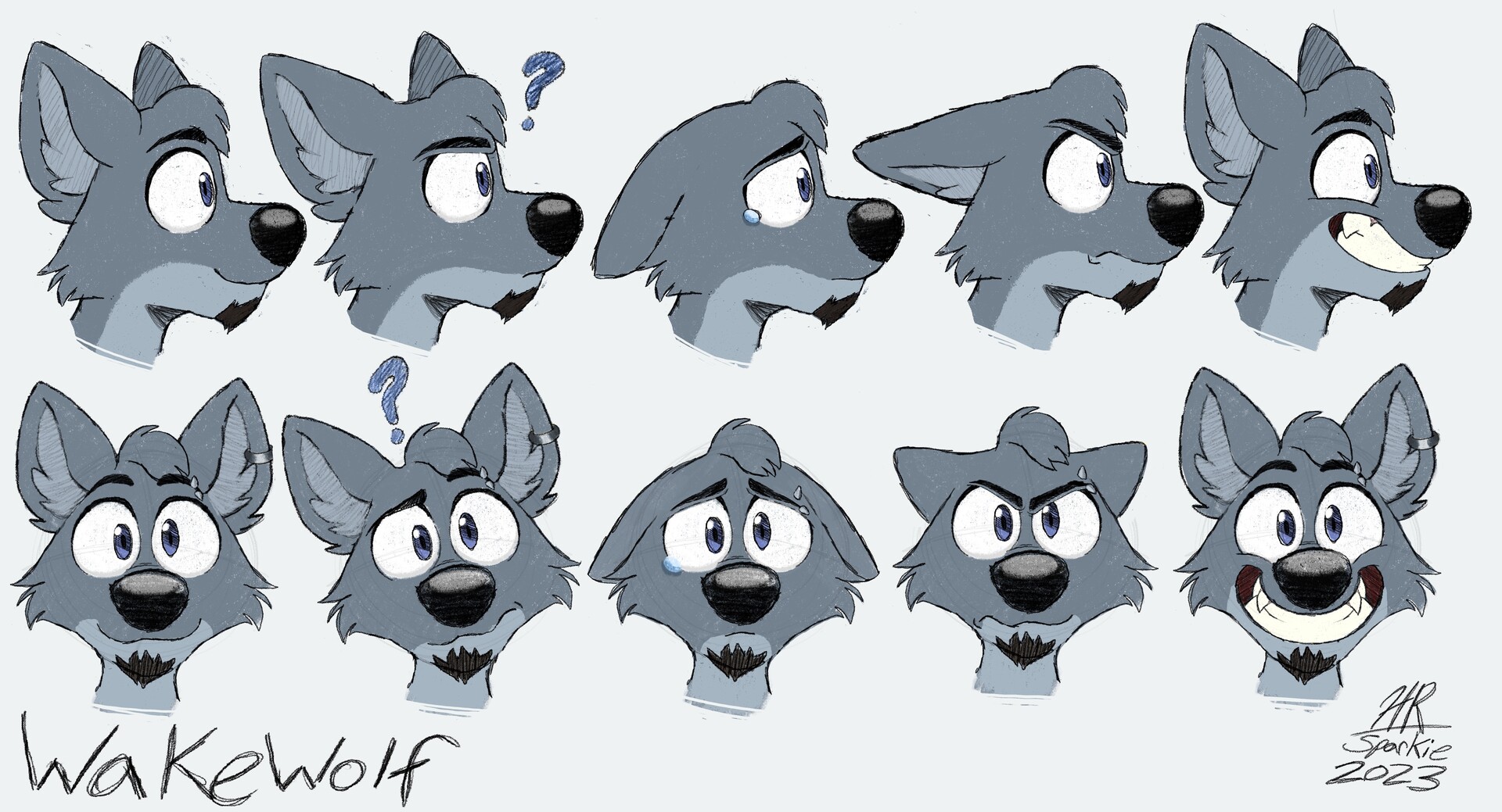 how to draw furry expressions
