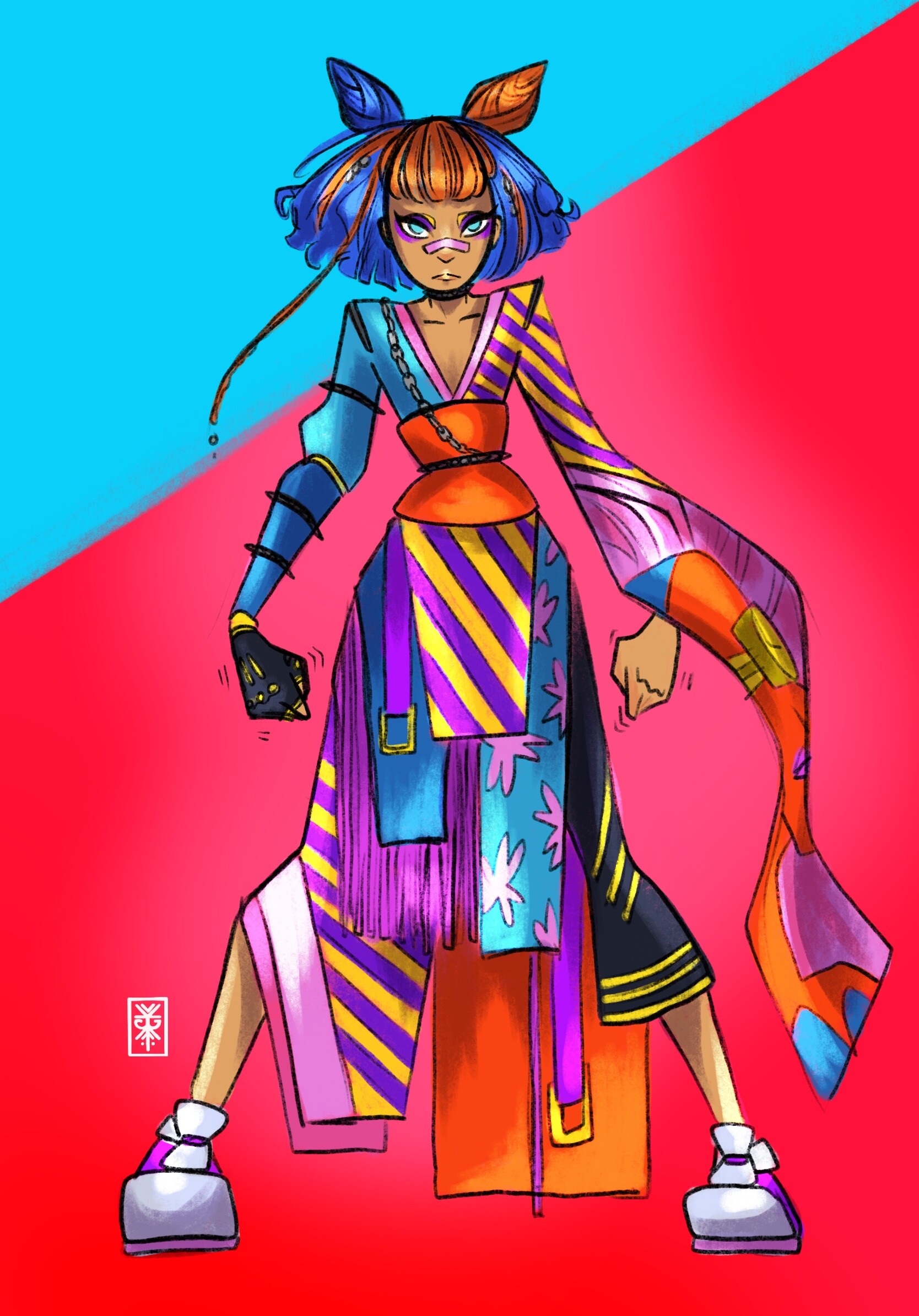 ArtStation - Kai Kai - White Neon