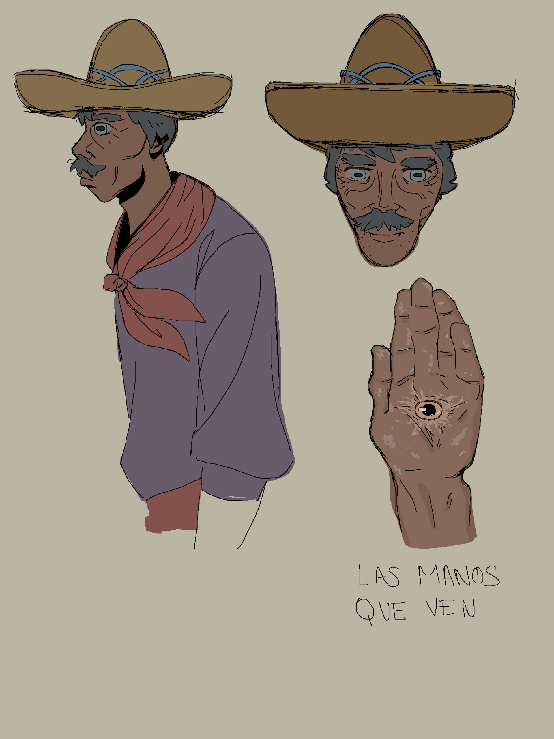 ArtStation - Las Manos Que Ven Character Design