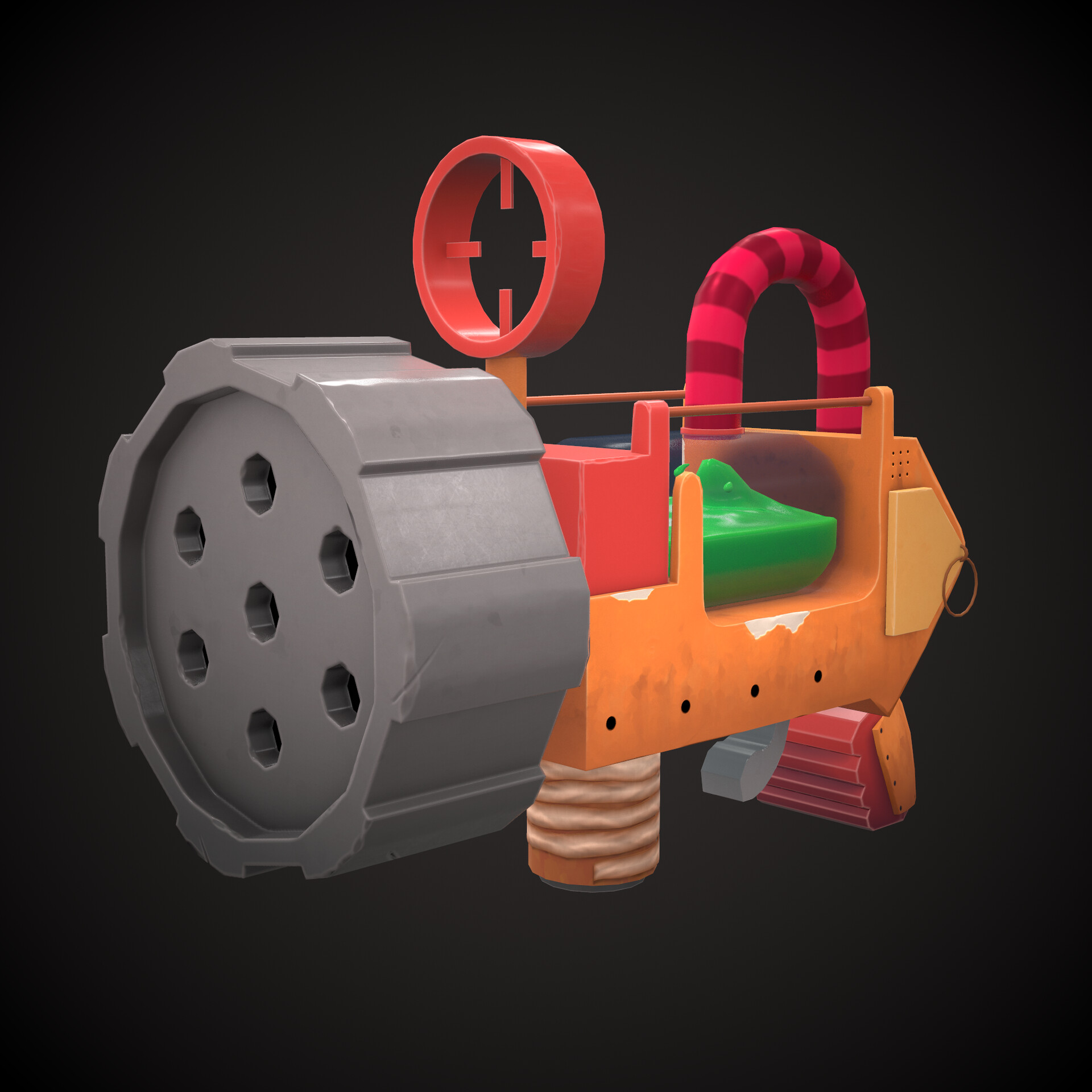 ArtStation - Stylized Water Gun by Pixune Studios