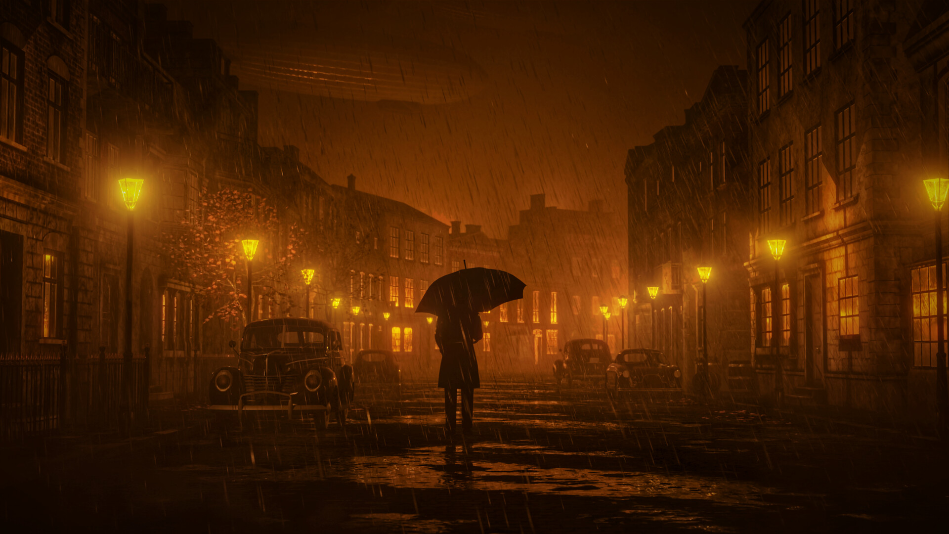 ArtStation - walk in the dark