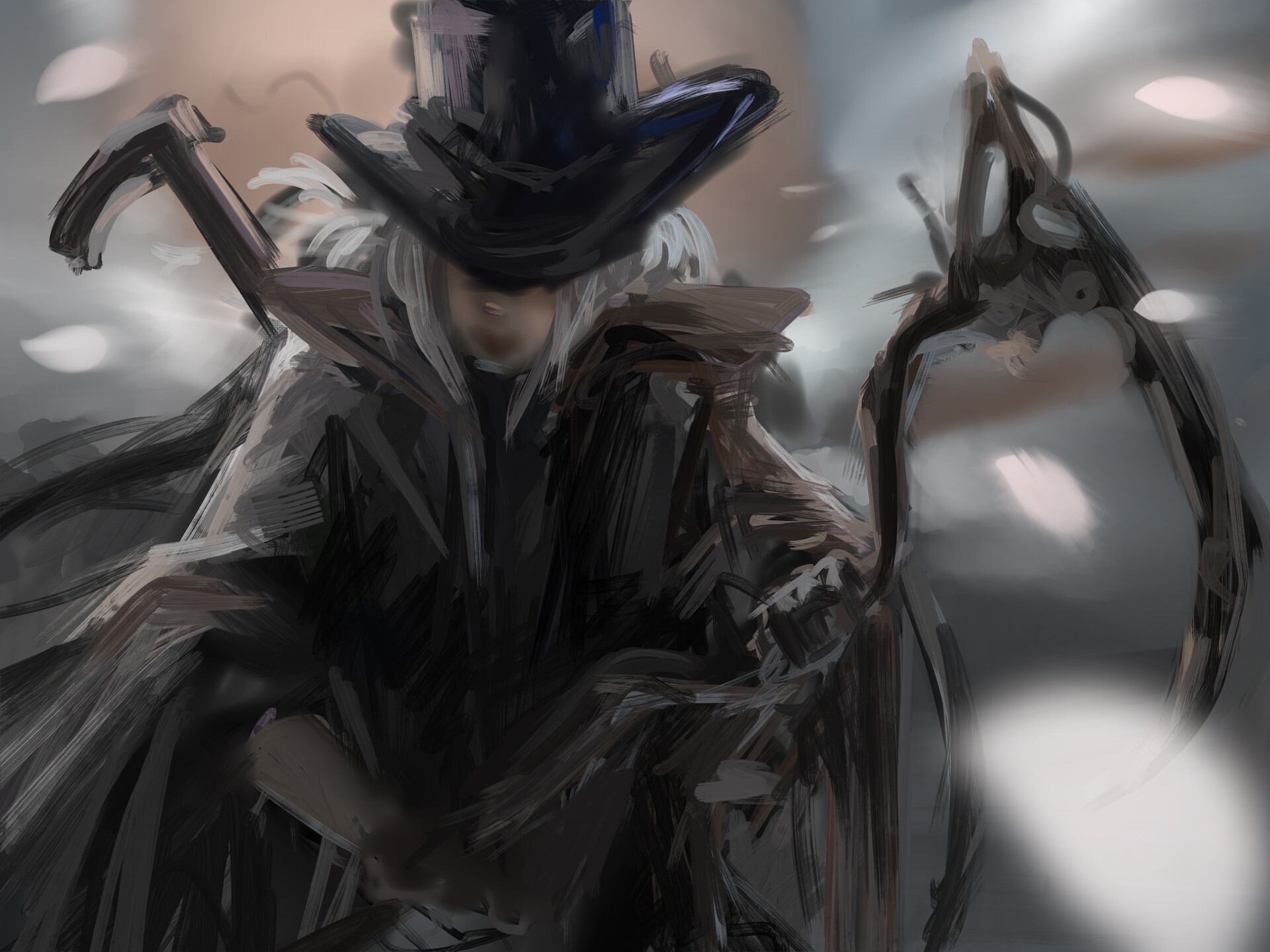 ArtStation - Gehrman, the First Hunter fan art