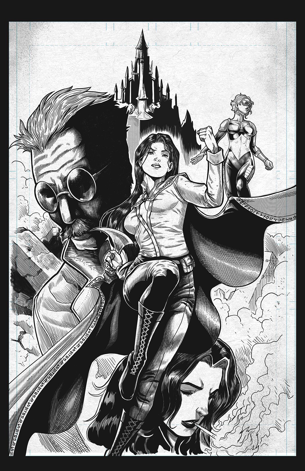 ArtStation - Continuum Universe pinup