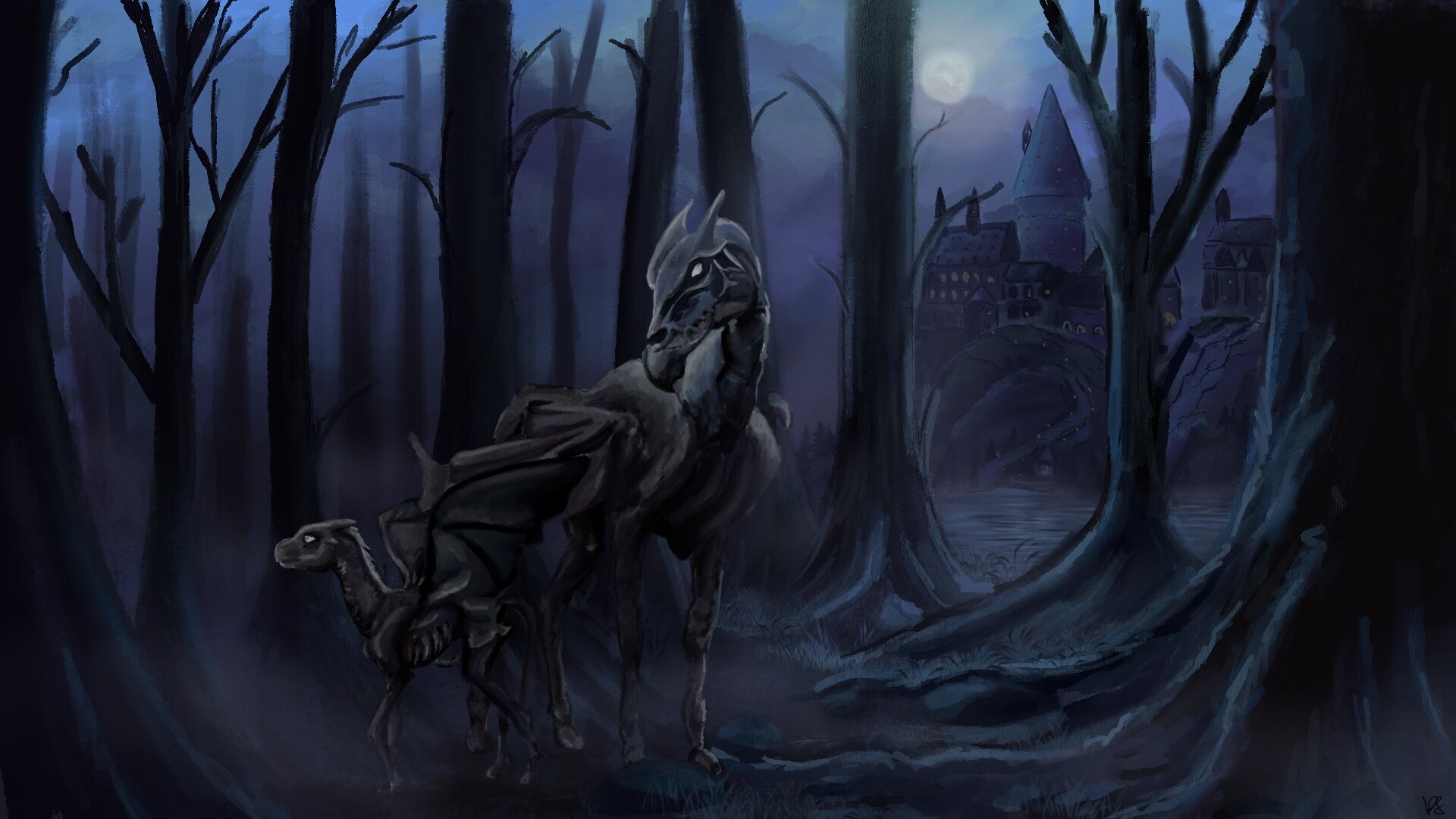 ArtStation - Thestrals