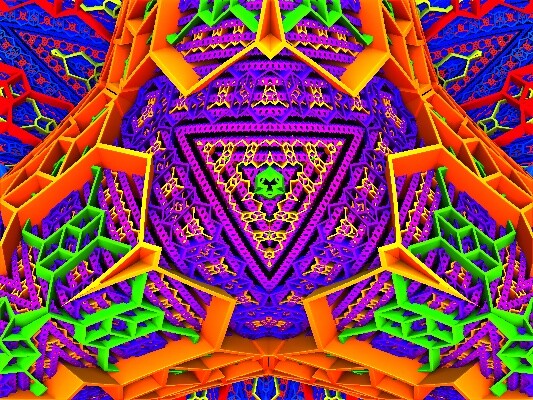 ArtStation - Triangle fractal 55