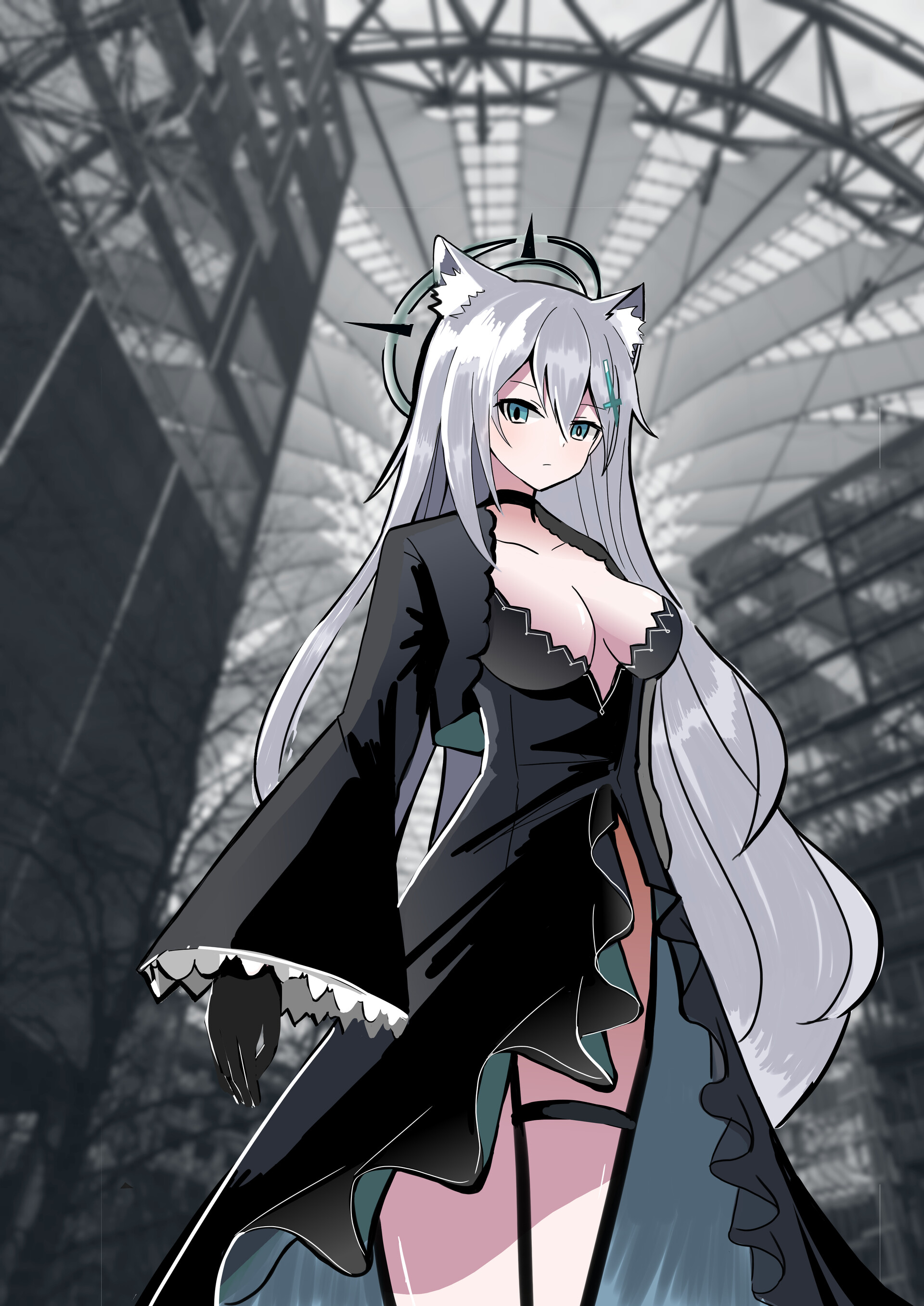 future zero - 【blue archive fanart】shiroko