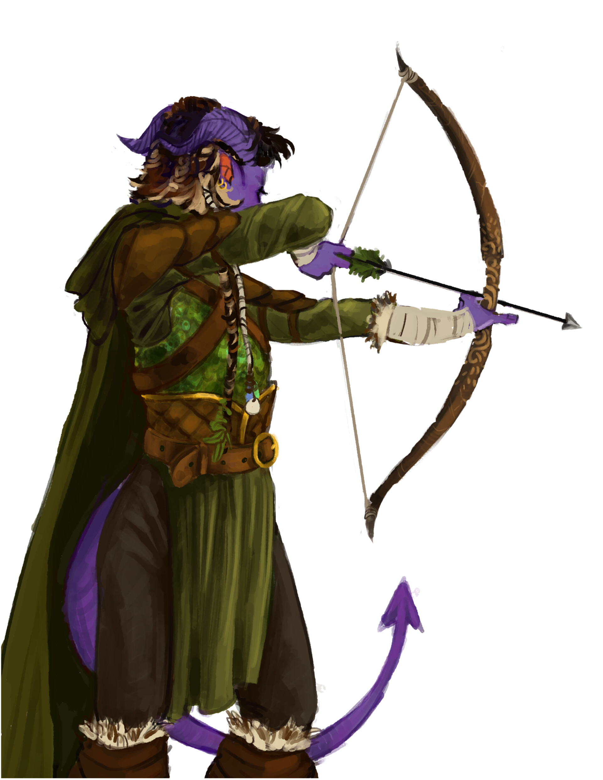 ArtStation - DnD Tiefling for campaign