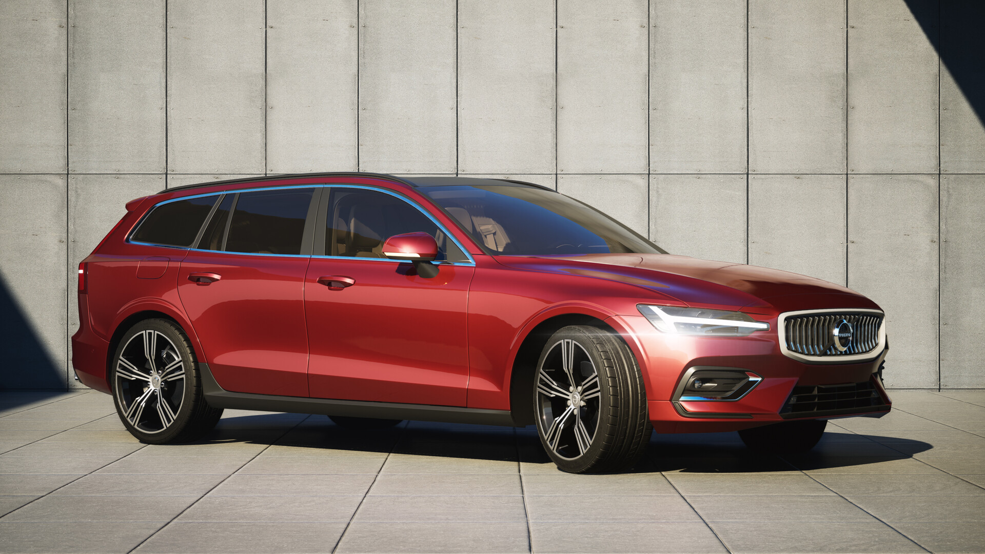 ArtStation - Volvo V60