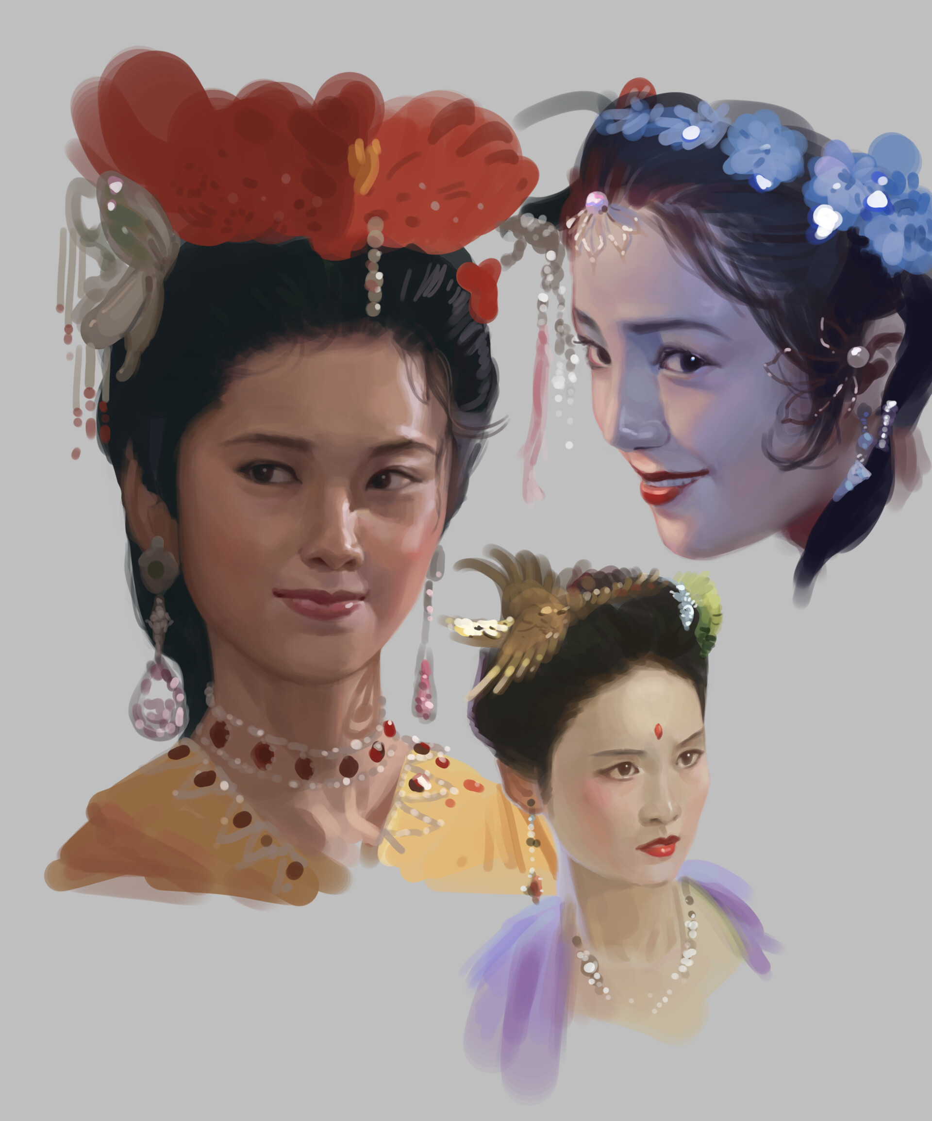 ArtStation - 哈哈哈哈哈哈女菩萨