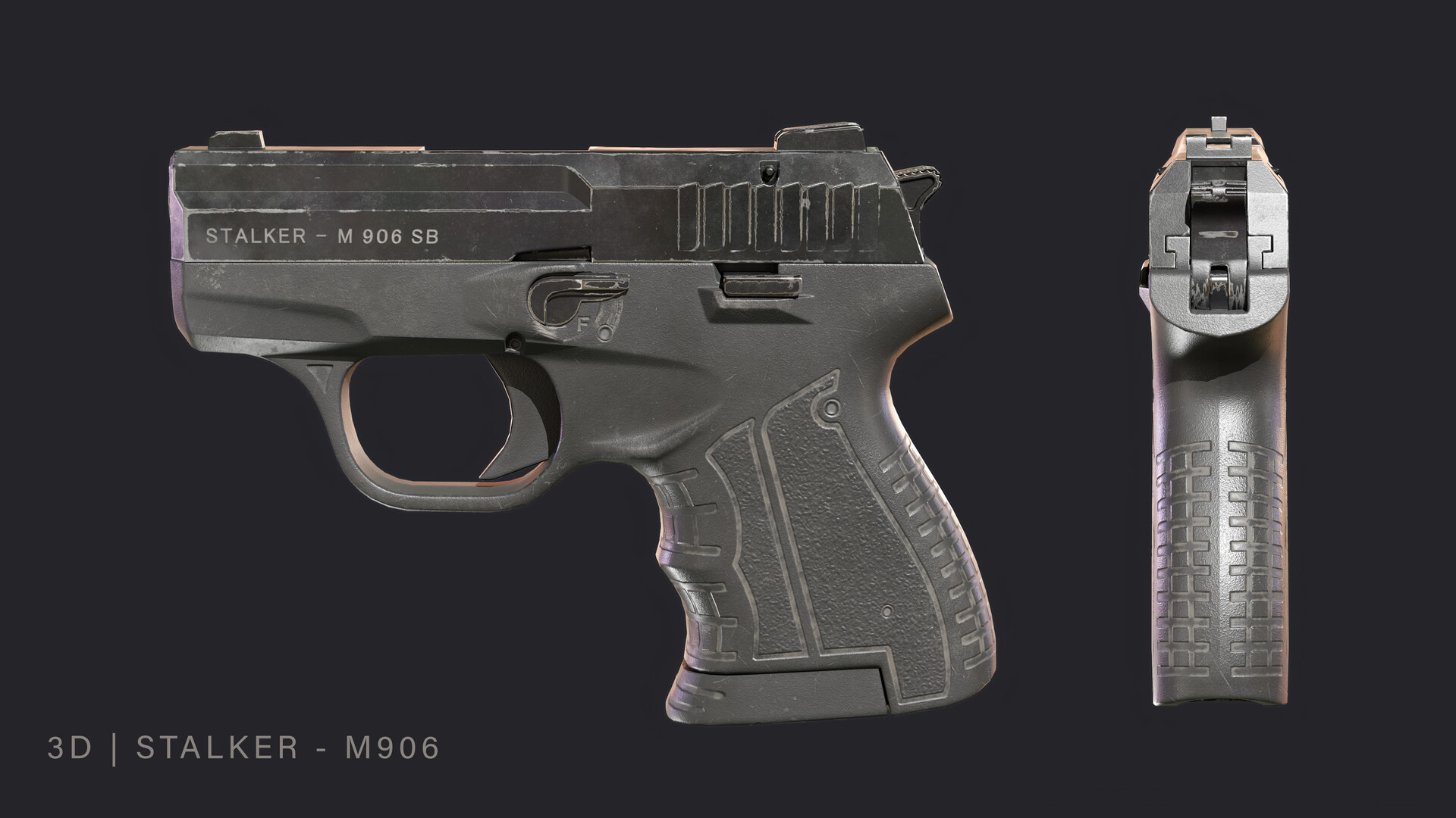 ArtStation - STALKER - M906 Gun