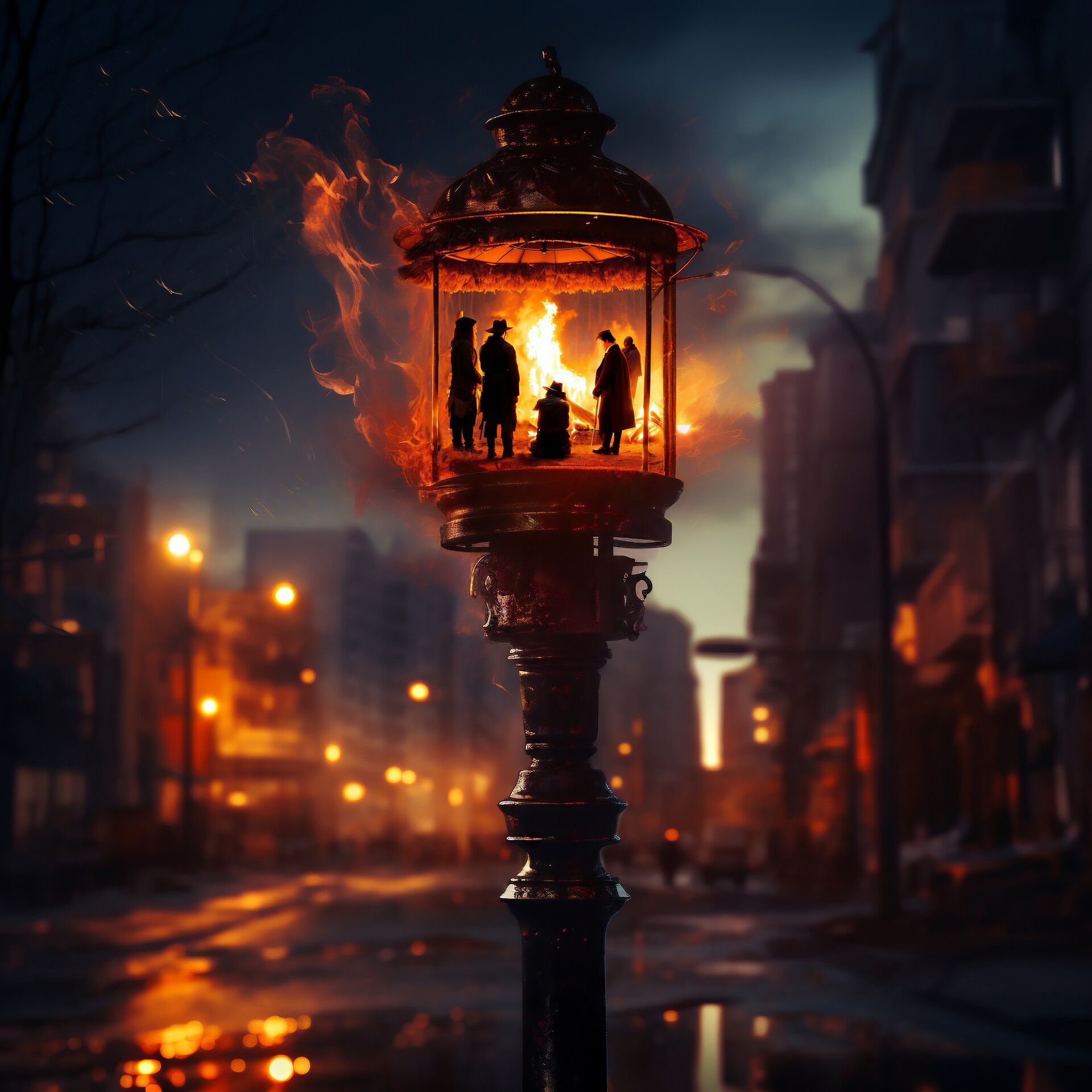 ArtStation - Rest on a long journey