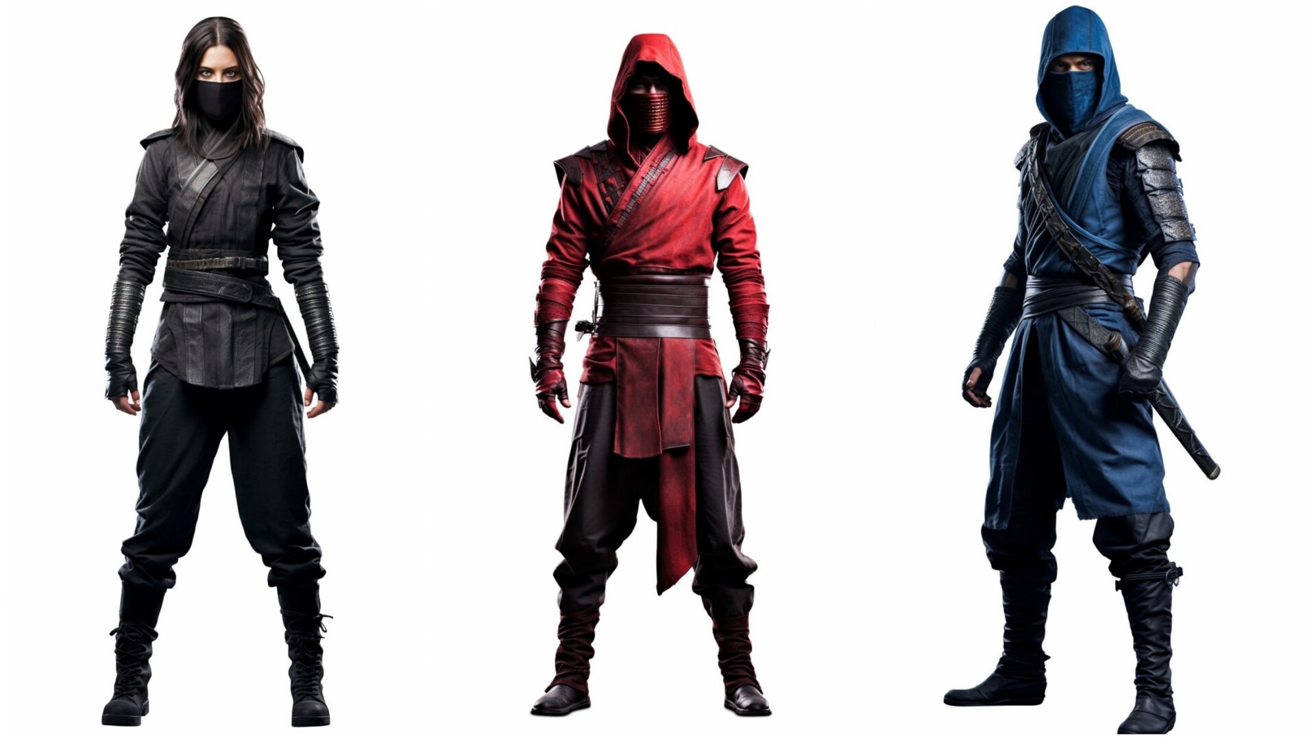 Concept Art - +260 Ninja Character Concept(4k)