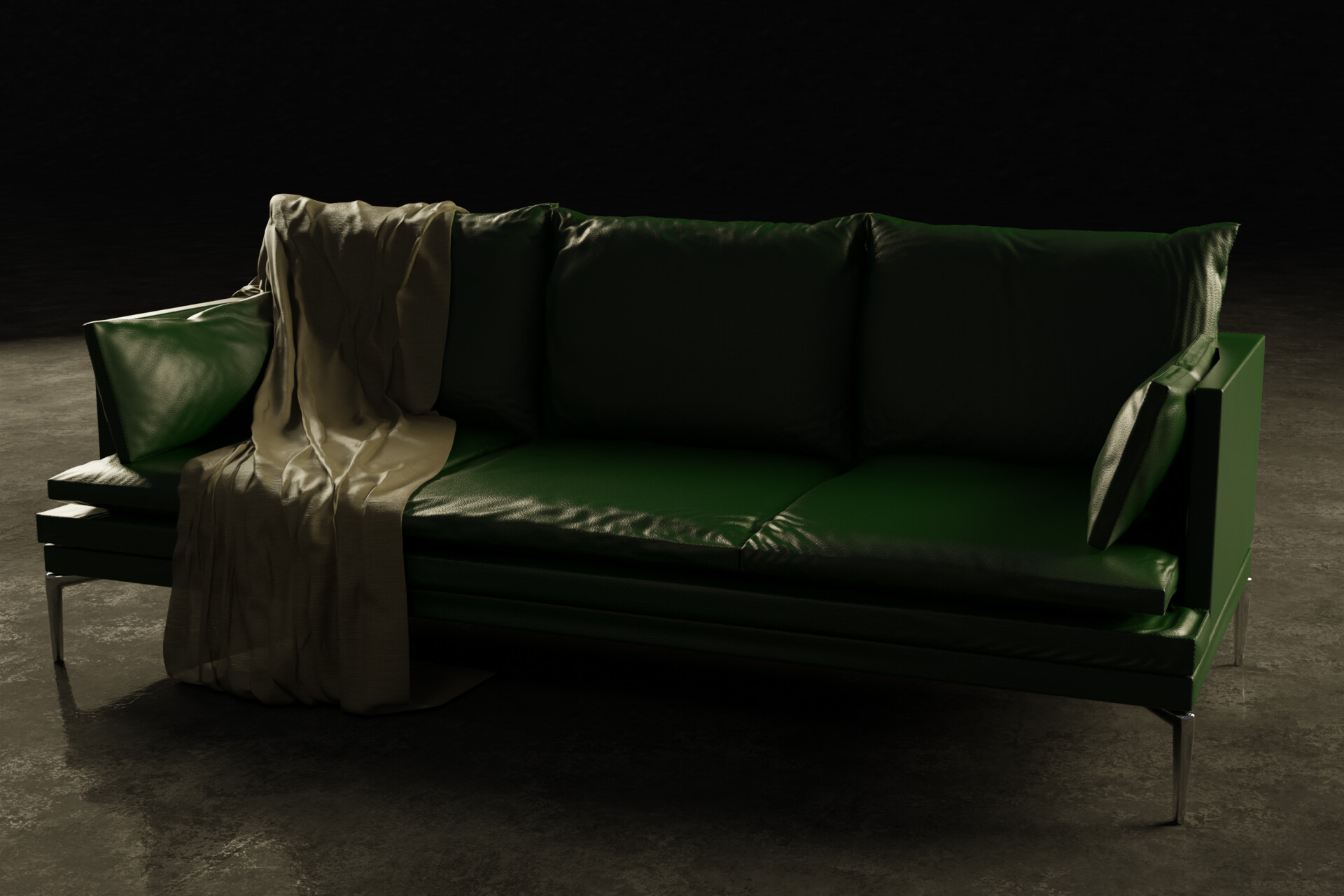 ArtStation - Couch modeling