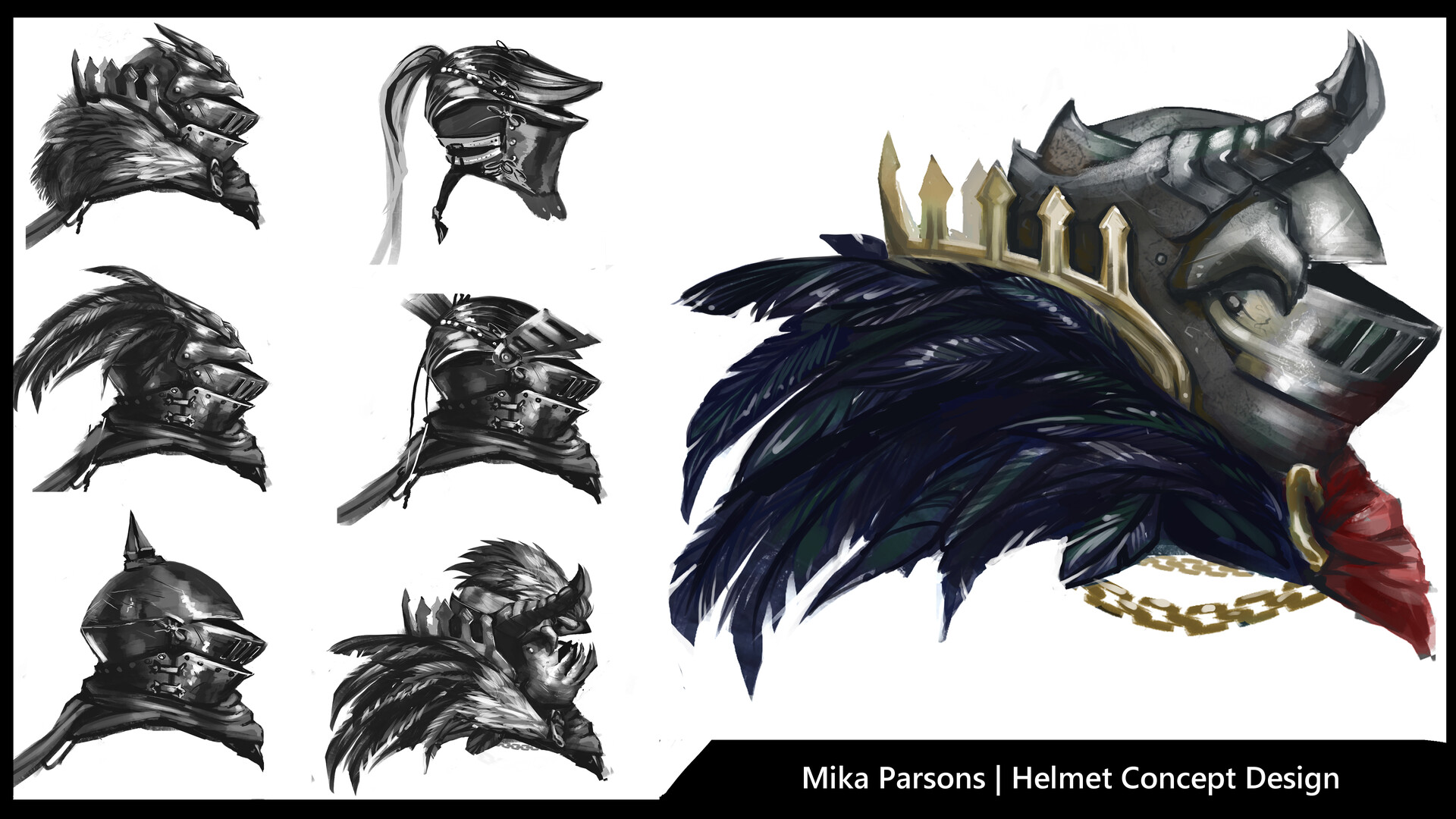 ArtStation - Helm Concept Design