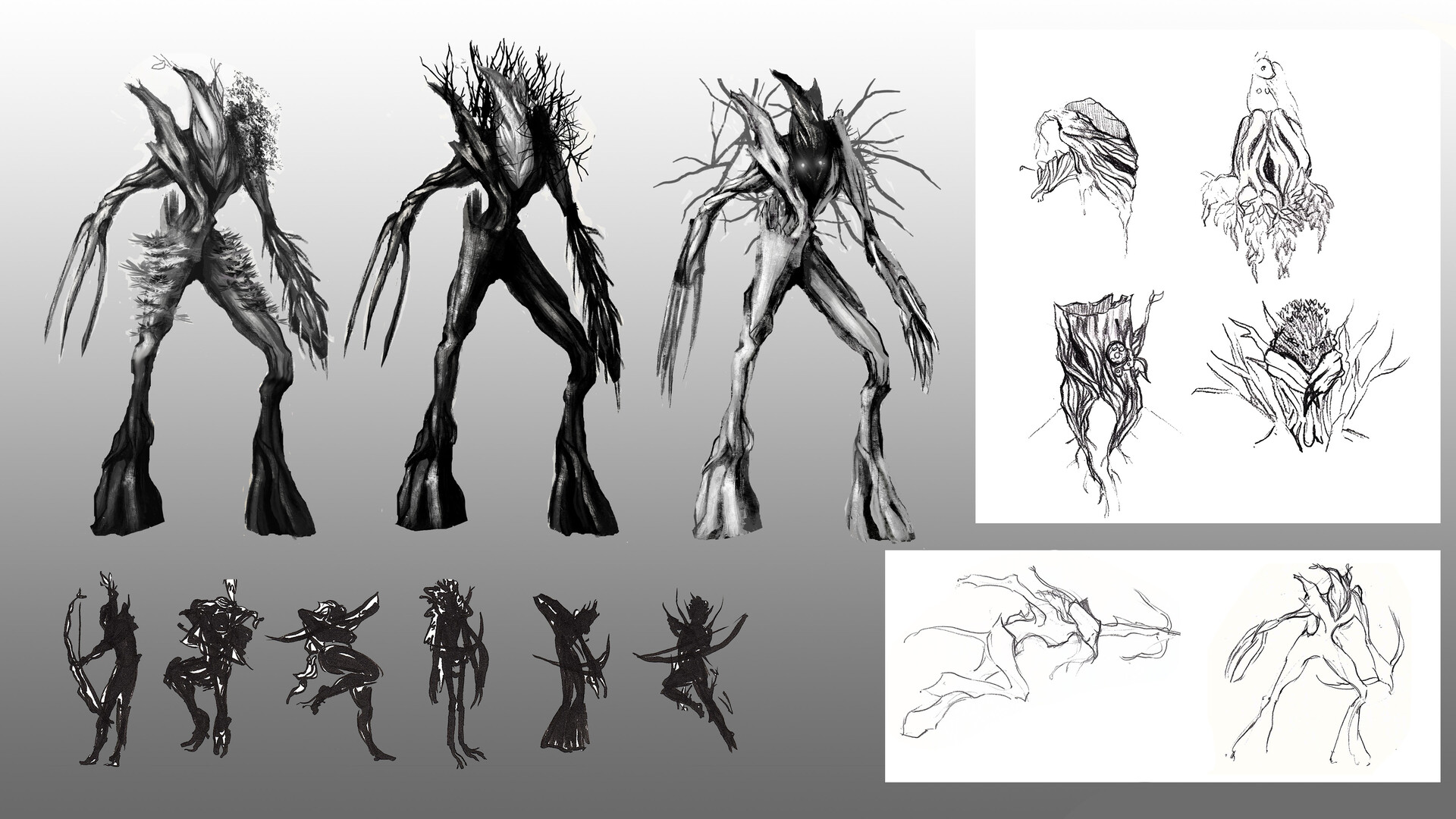 ArtStation - Tree Monster Concept Design
