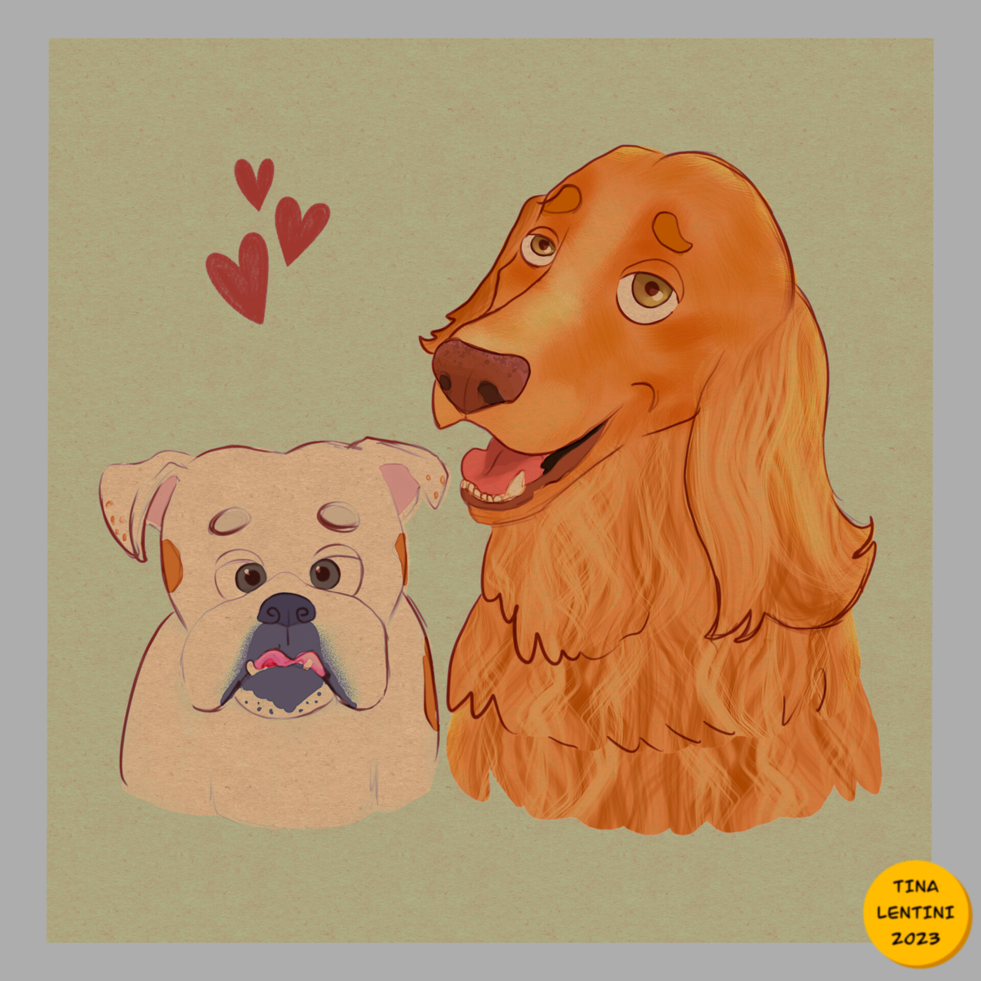 ArtStation - Pet's portraits