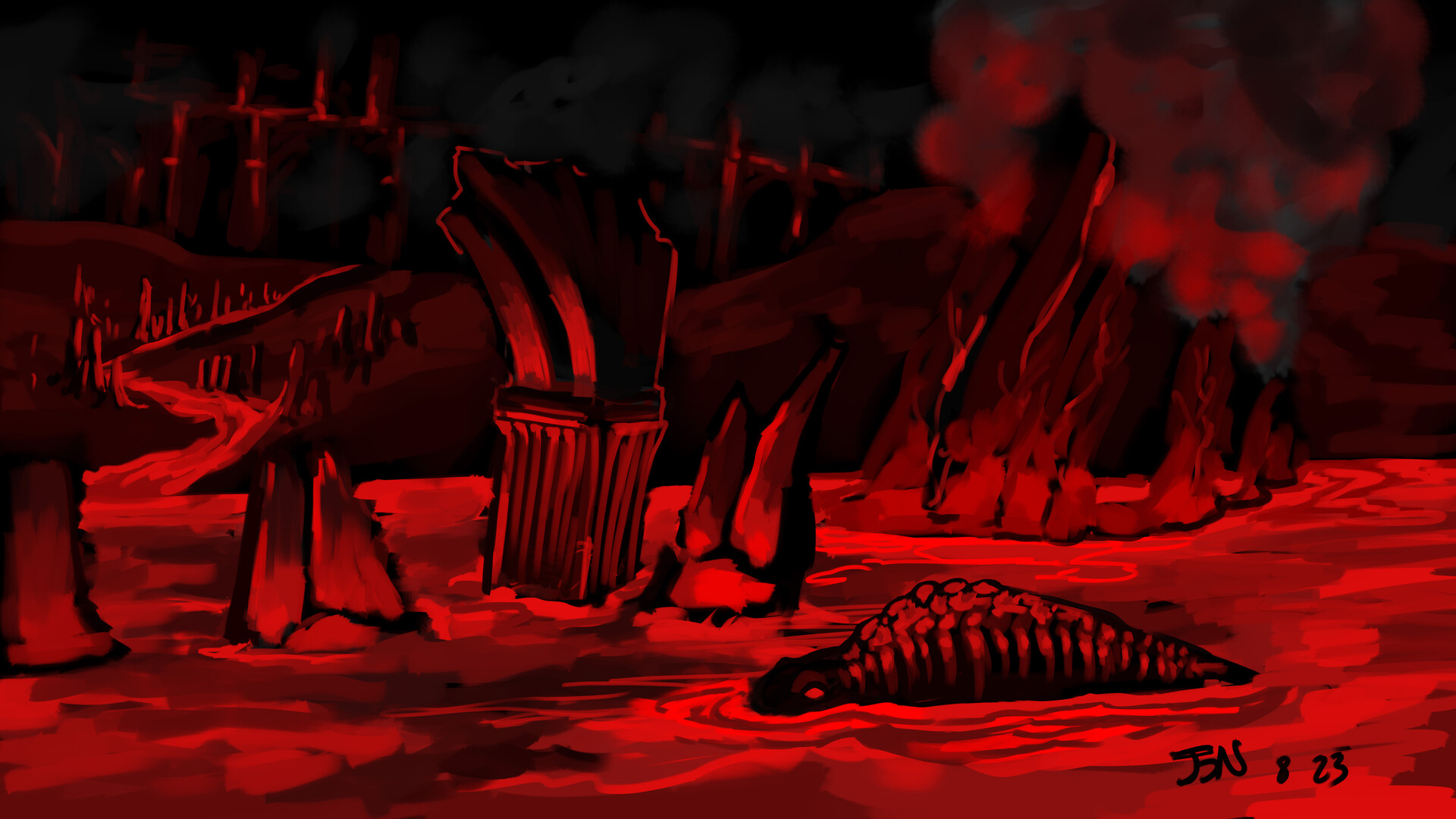 ArtStation - Lava concept