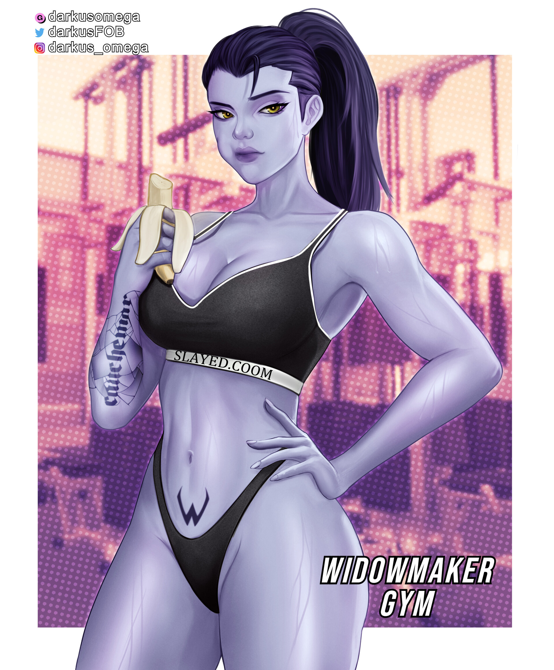 ArtStation - WIDOWMAKER GYM
