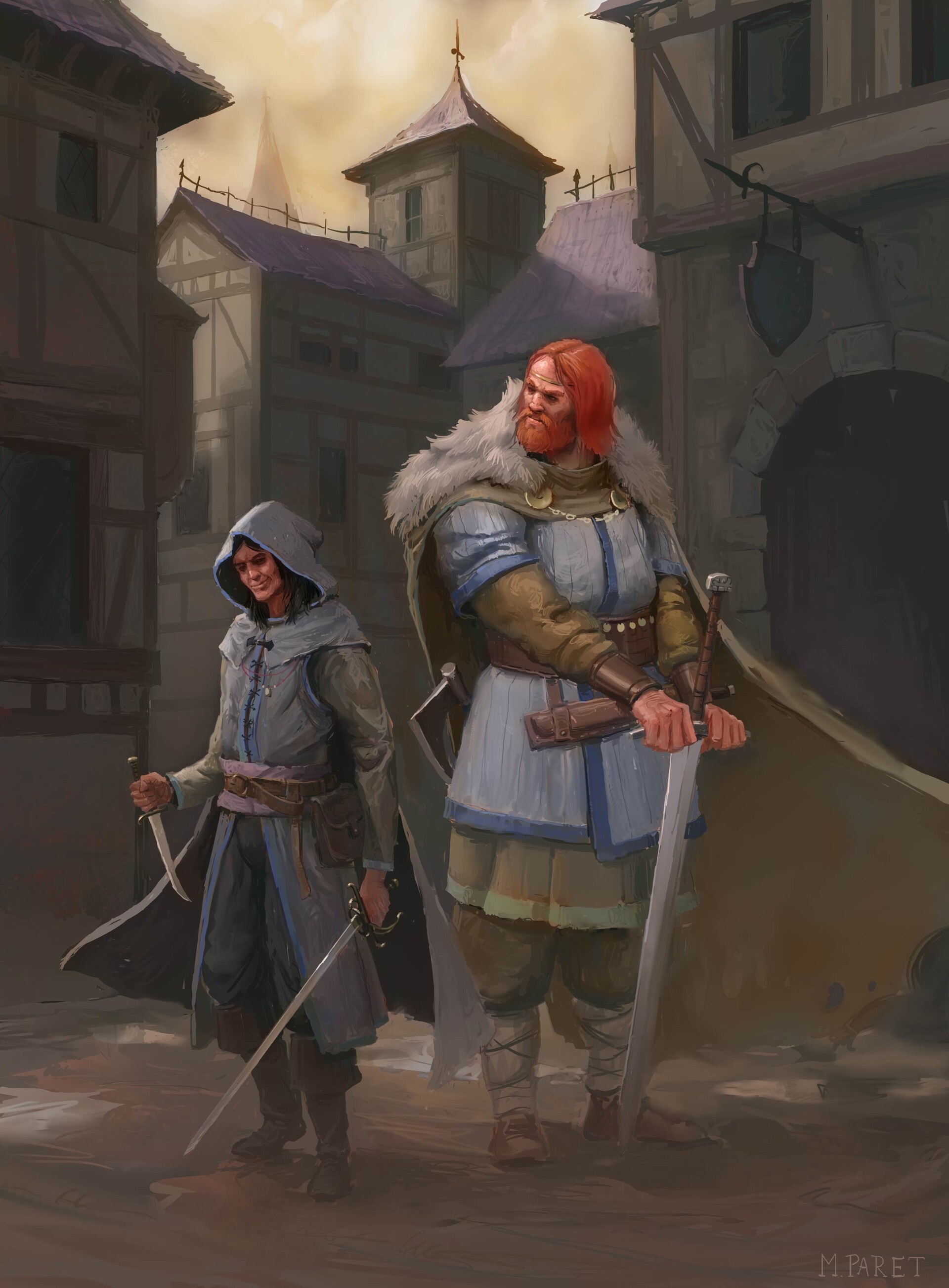 ArtStation - Fafhrd and the Gray Mouser