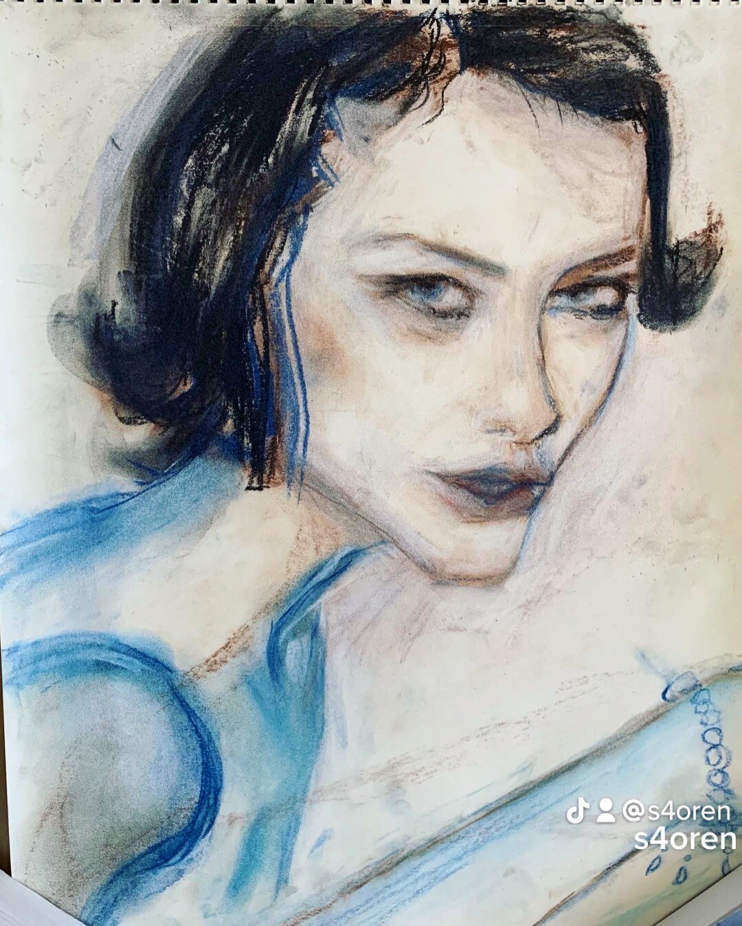 ArtStation - Portrait: Shalom Harlow