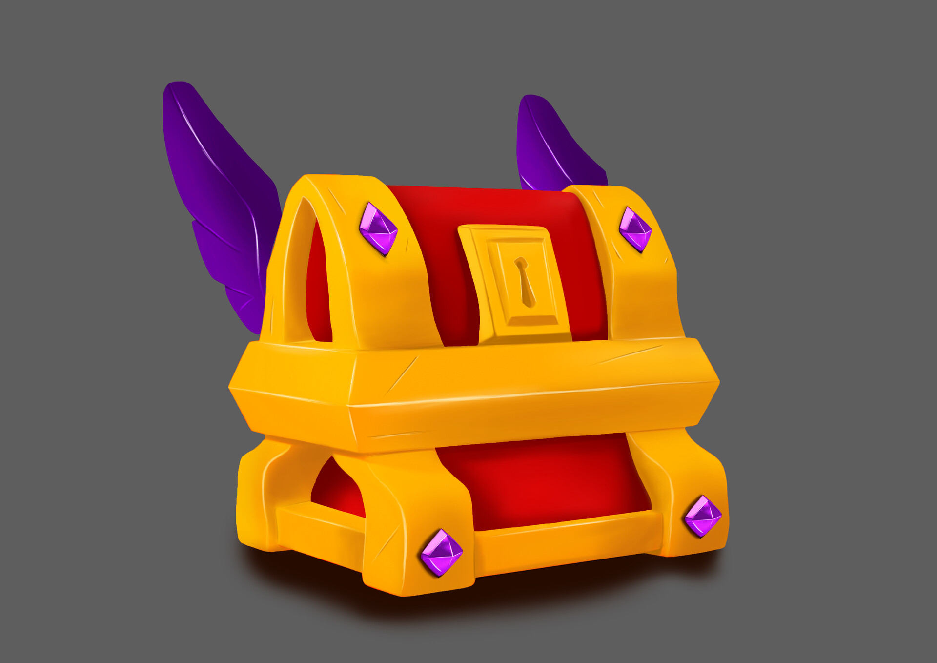 ArtStation - gold chest