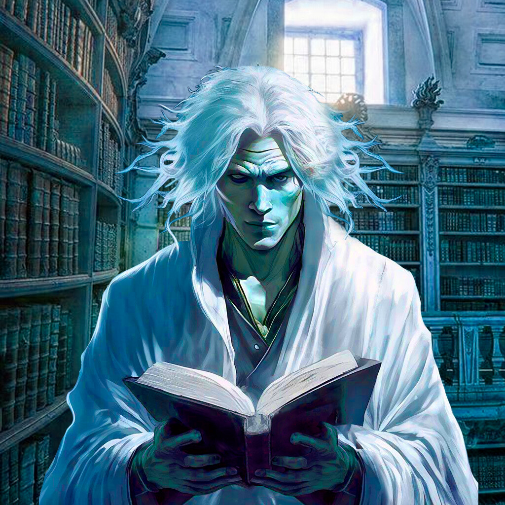 ArtStation - The Ghost Librarian