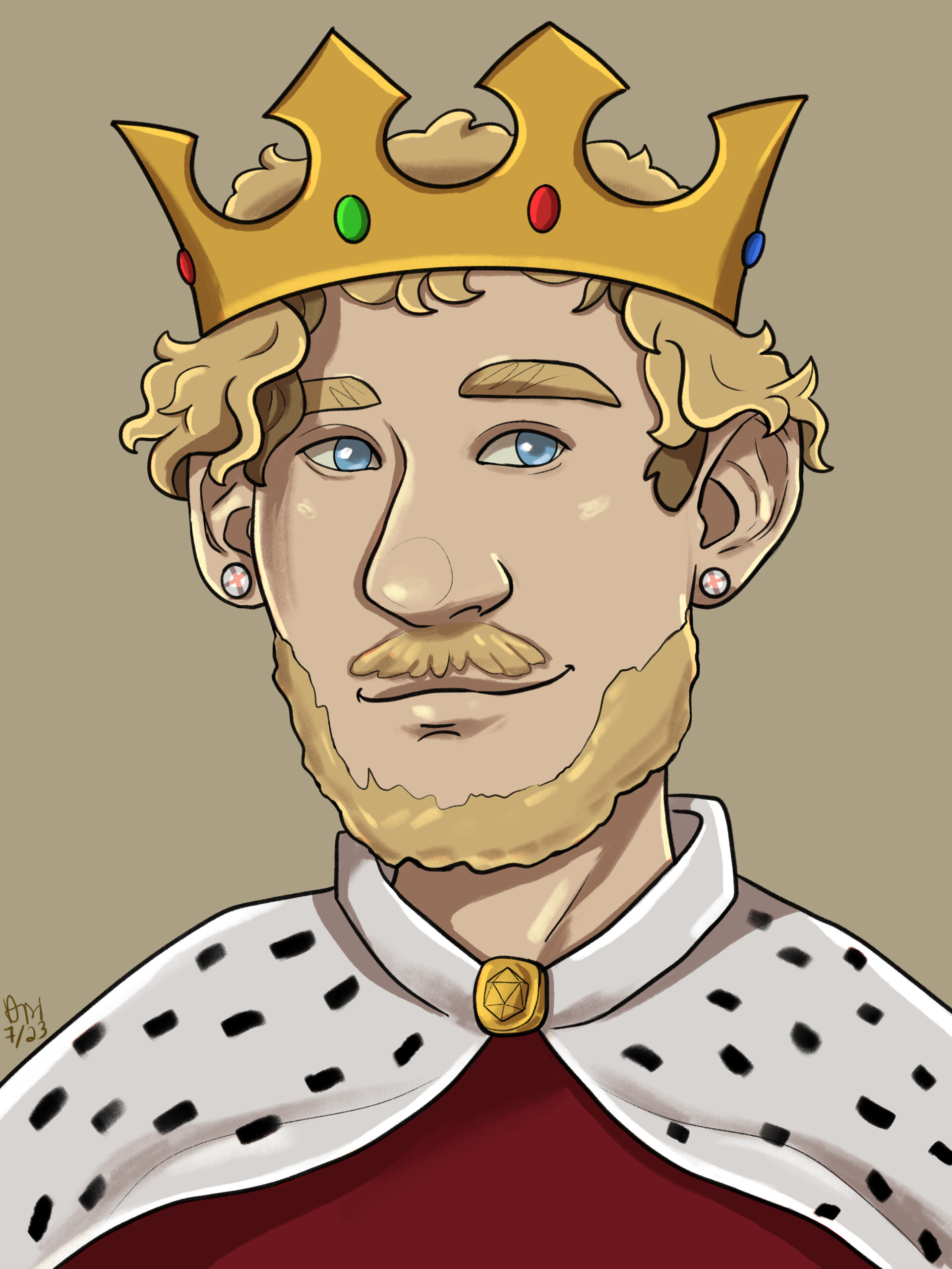 ArtStation - DM Portrait (D&D Bust/Icon)